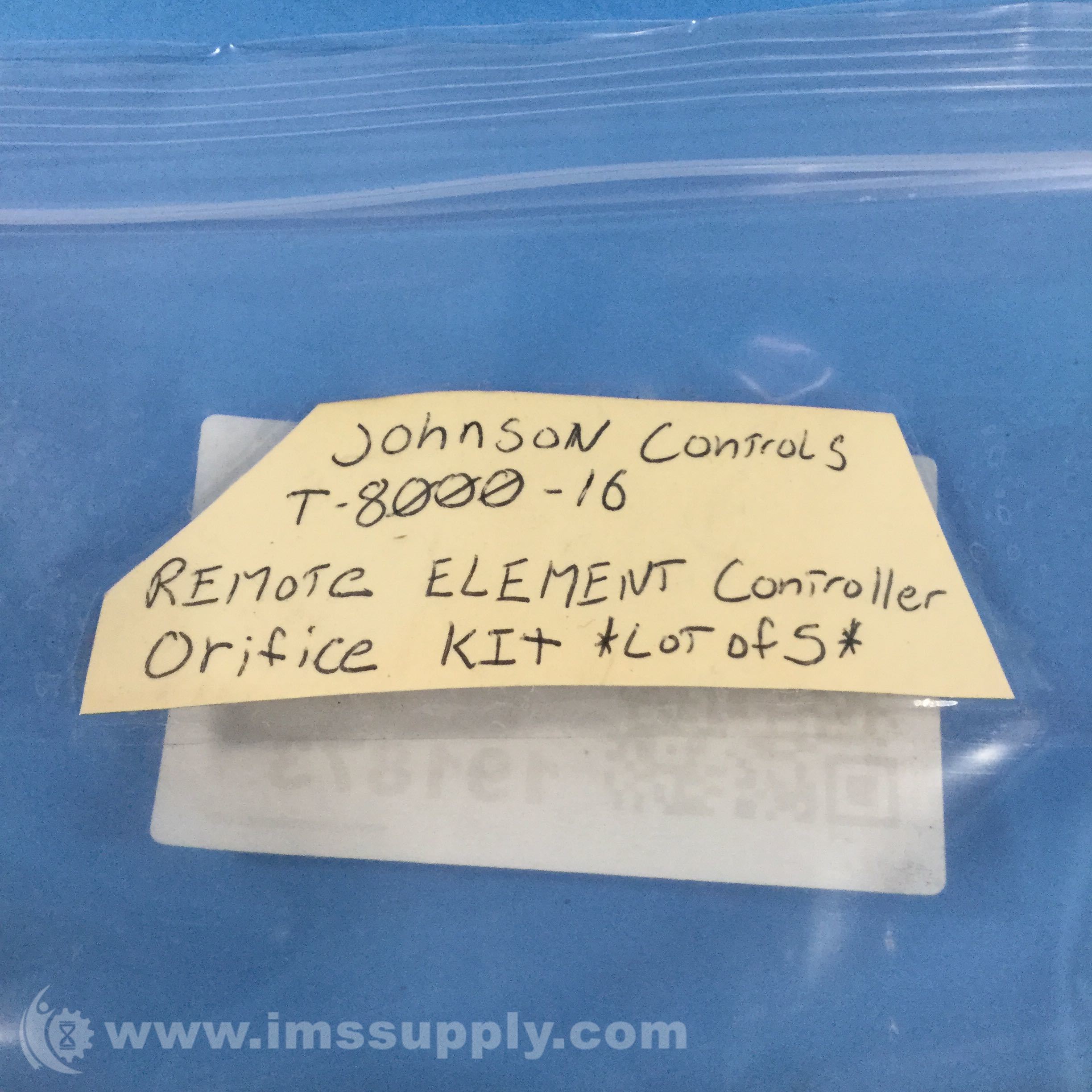 Johnson Controls T-8000-16 Orifice Kit - IMS Supply