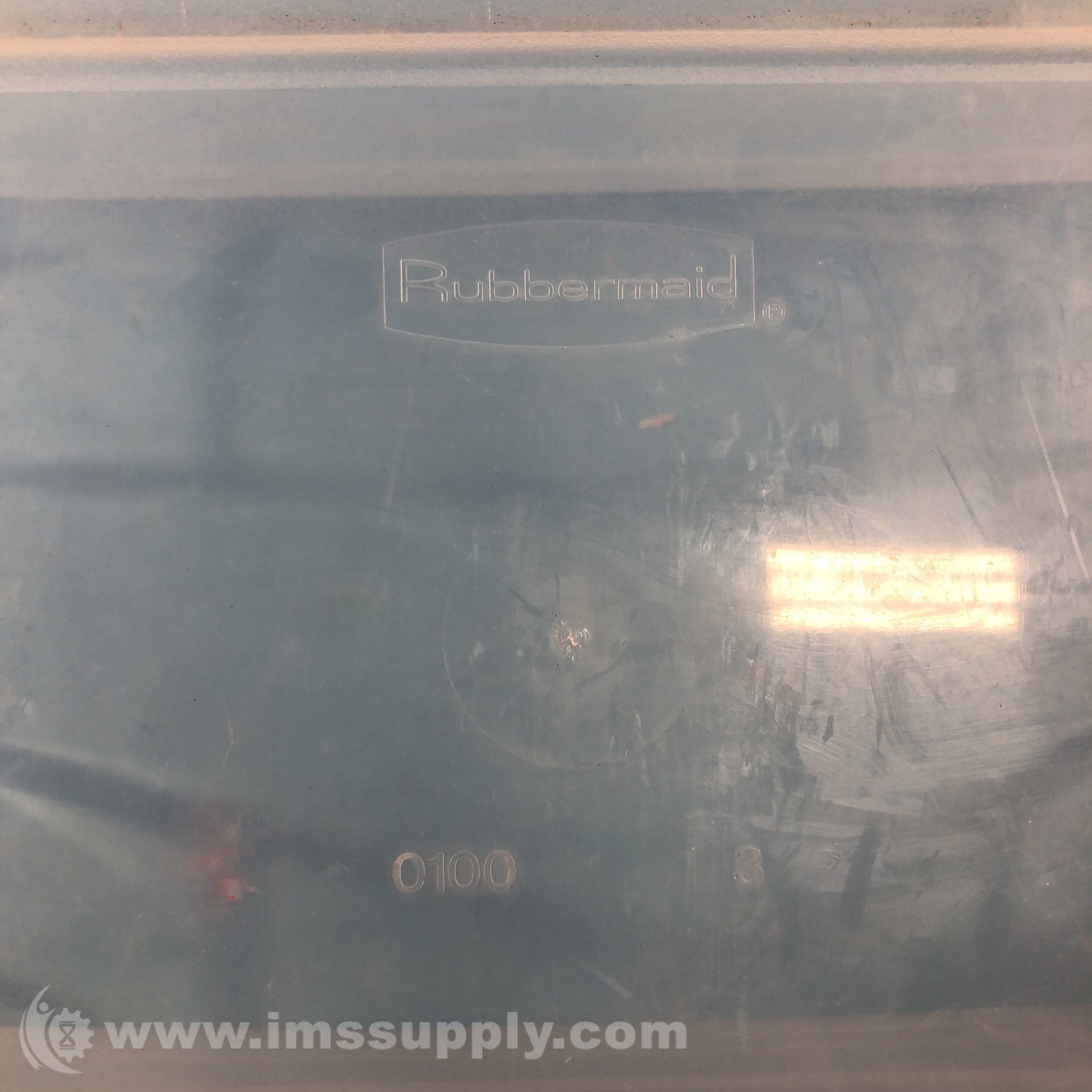 Rubbermaid Transparent Storage Tote - IMS Supply