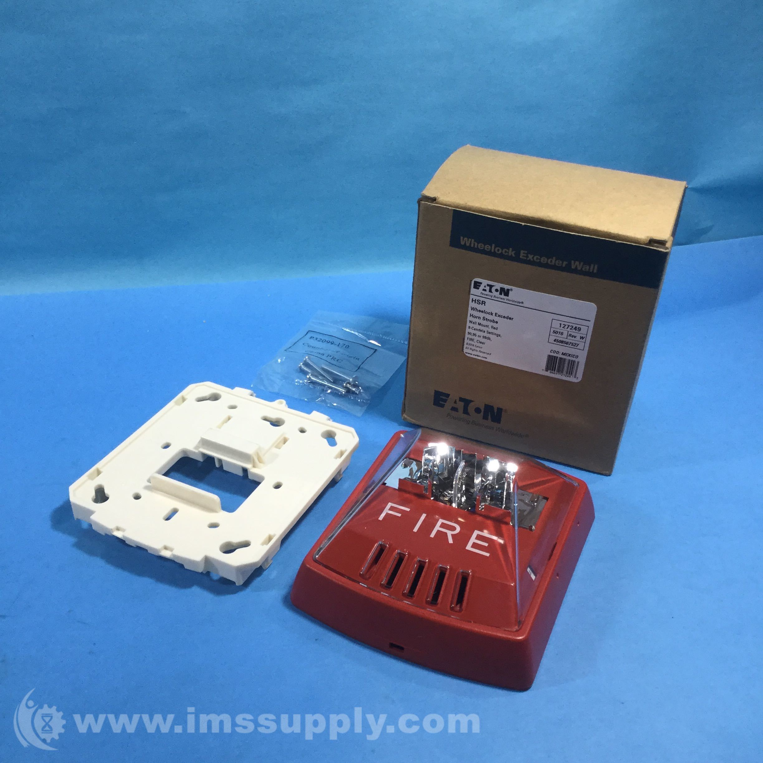 Eaton Corporation HSR Wheelock Exceder Fire Alerting Strobe Horn - IMS ...