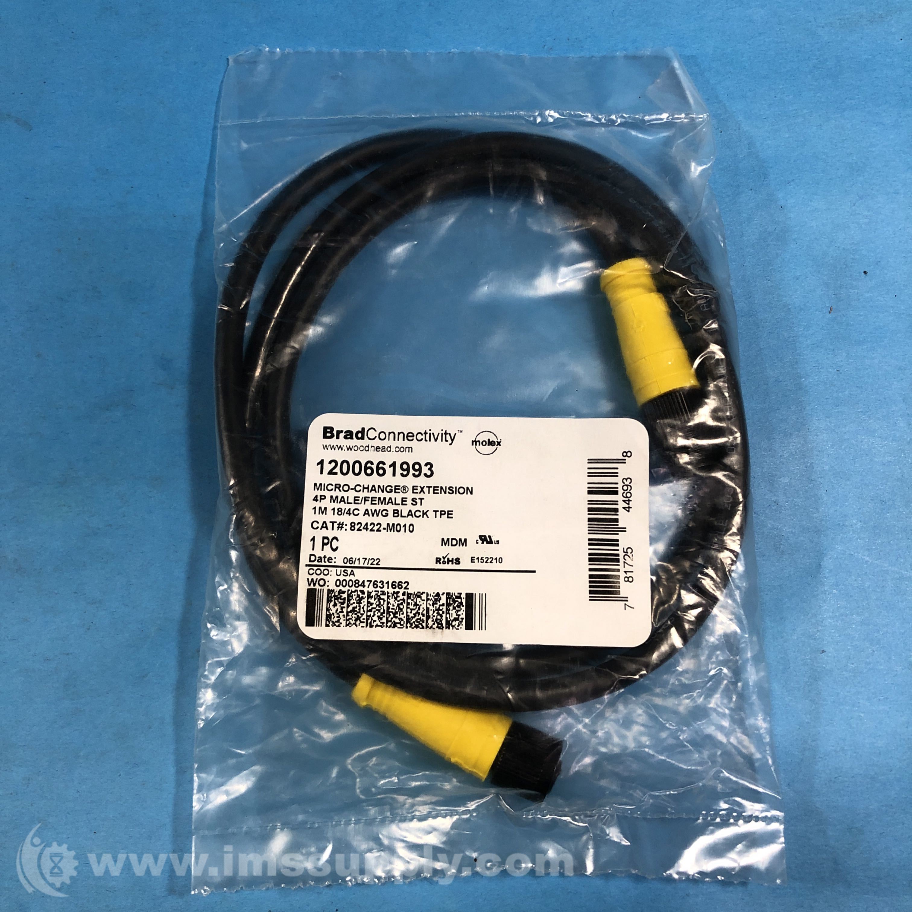 Molex 82422-M010 Sensor Cables - IMS Supply