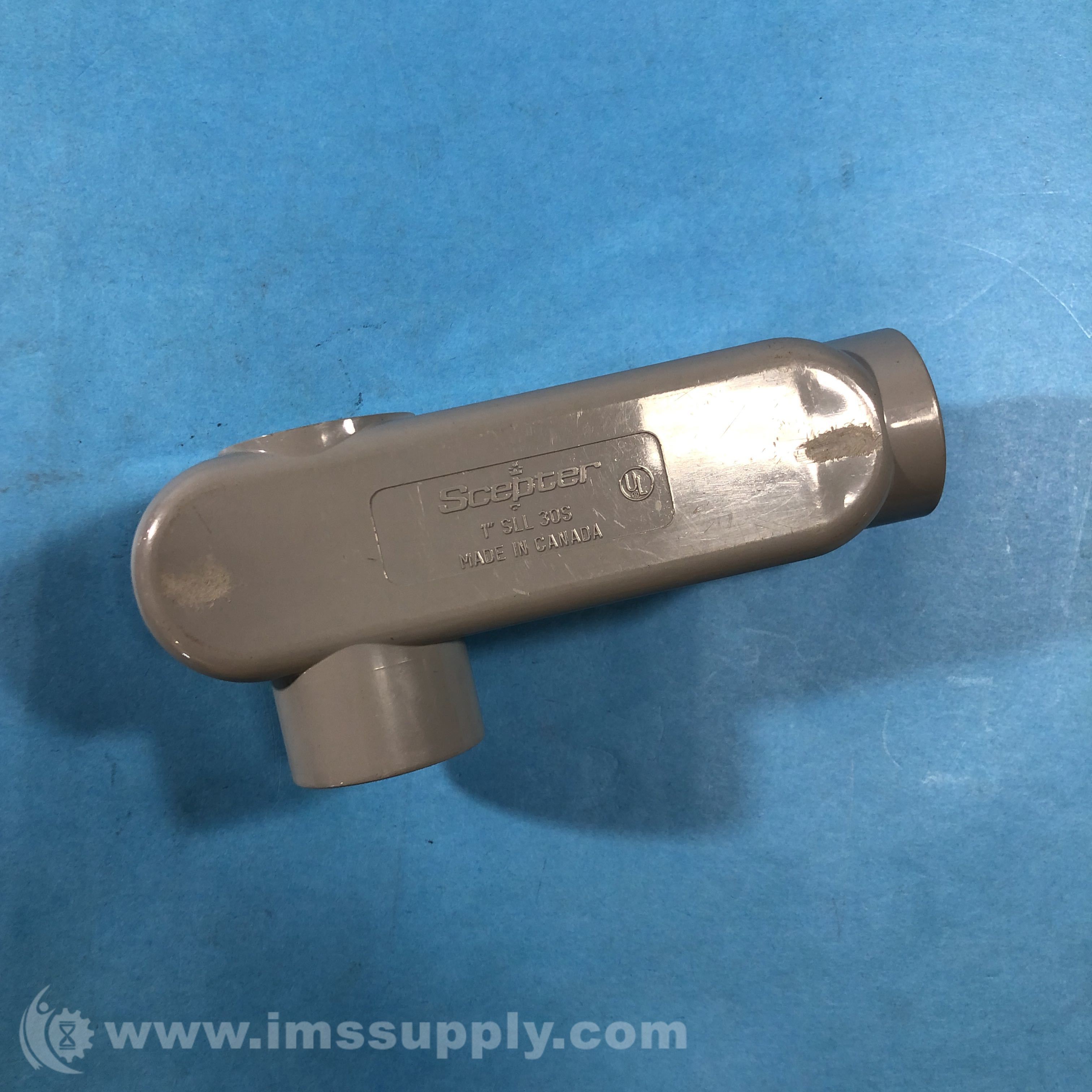 Scepter SLL 30S 1 in Conduit Fitting PVC Type-LL COnduit Access B - IMS ...