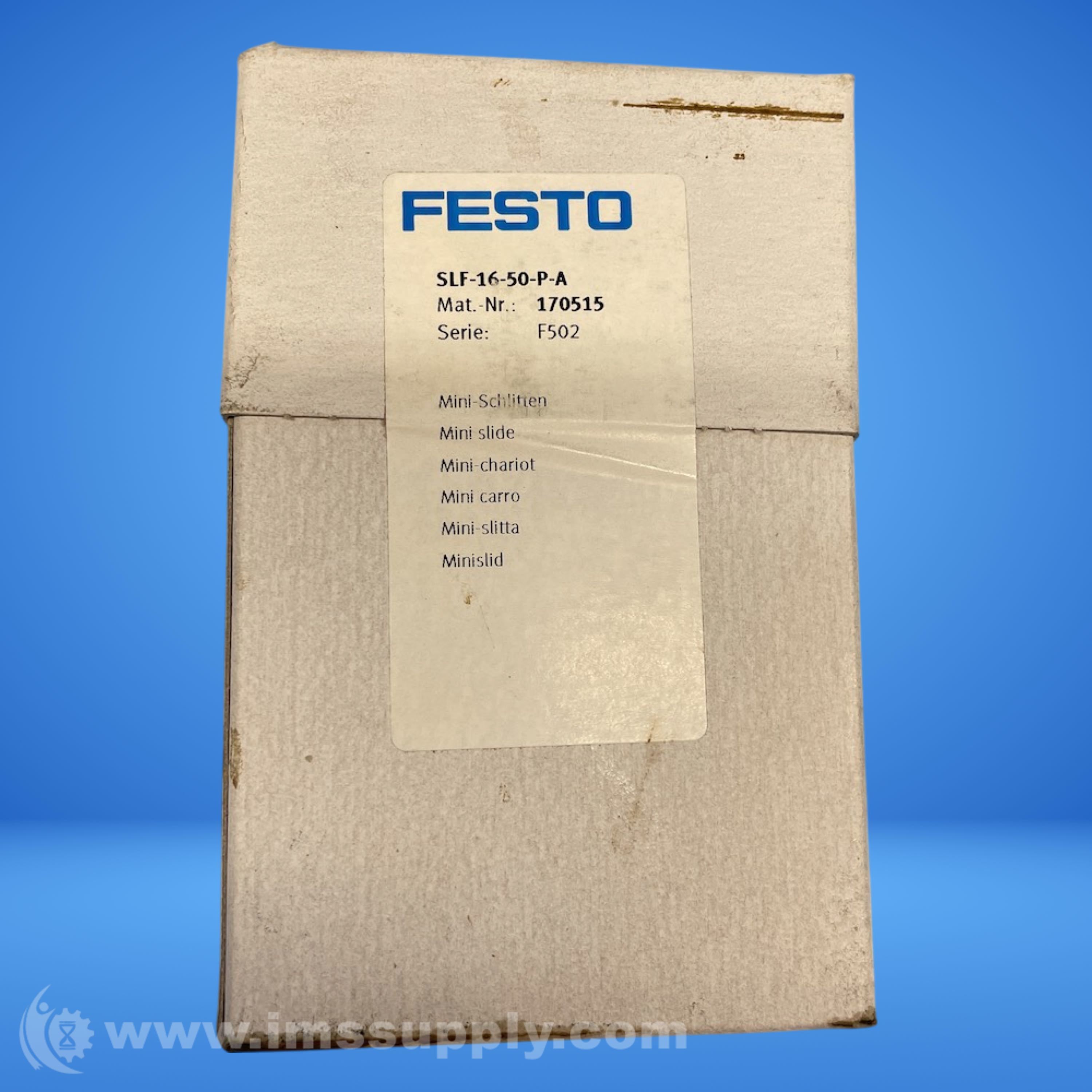 Festo SLF-16-50-P-A - IMS Supply