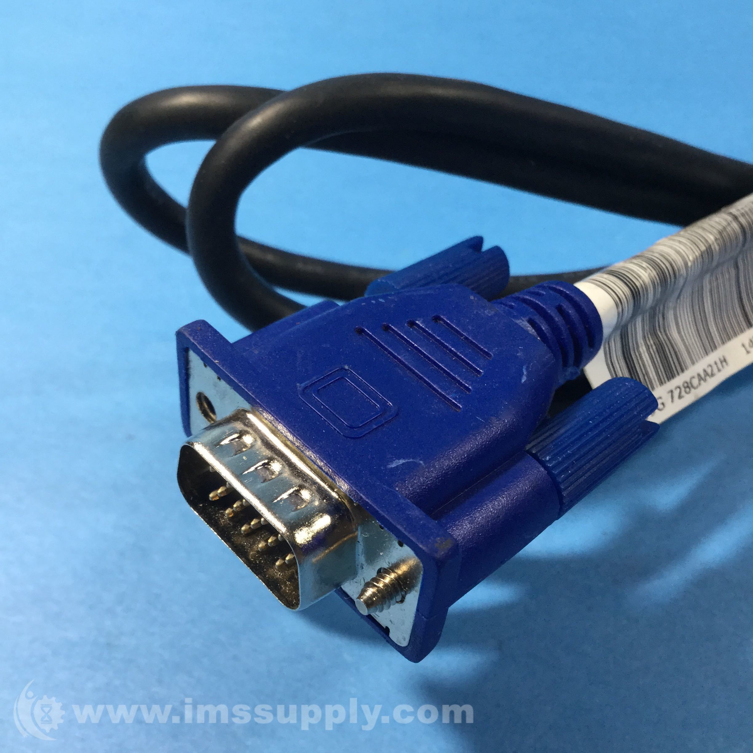 089G 728CAA21H 6 FT VGA Computer / Monitor Cord - IMS Supply