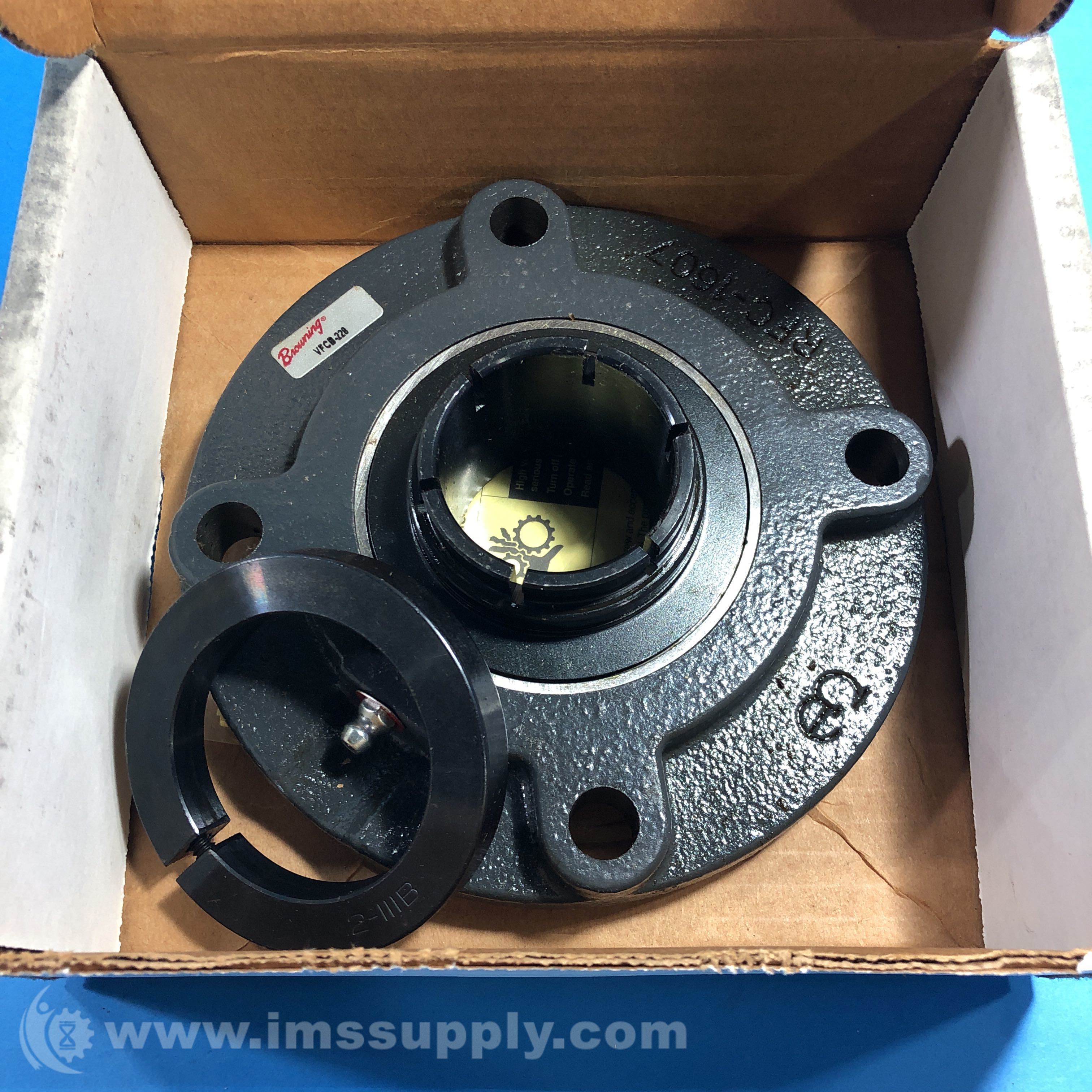 Browning VFCB-228 Flange-Mount Ball Bearing Unit - IMS Supply