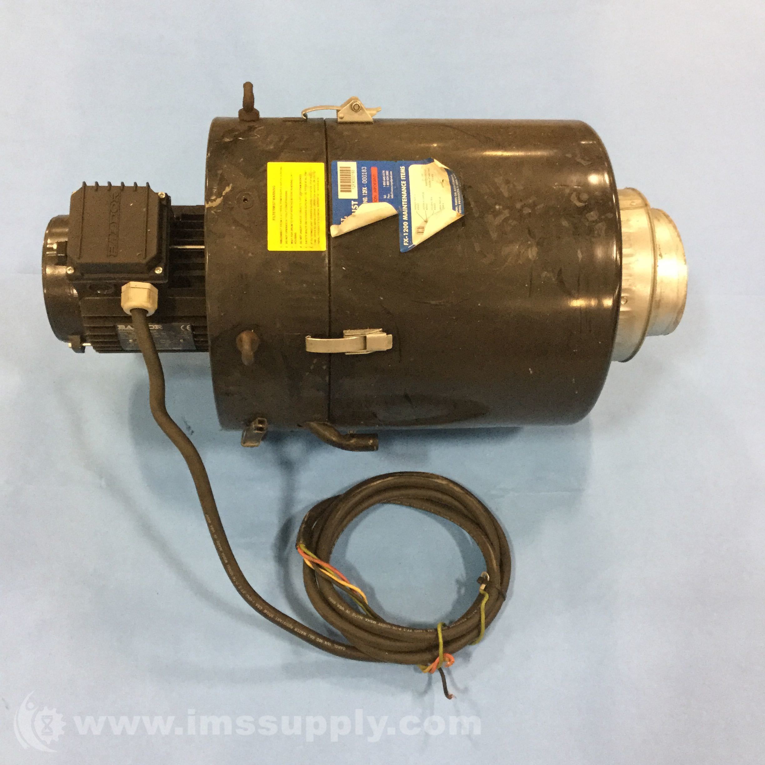 Royal FX-1200 Filtermist Mist Collector, Cat NO: TMV 90L1-2 B14B - IMS ...