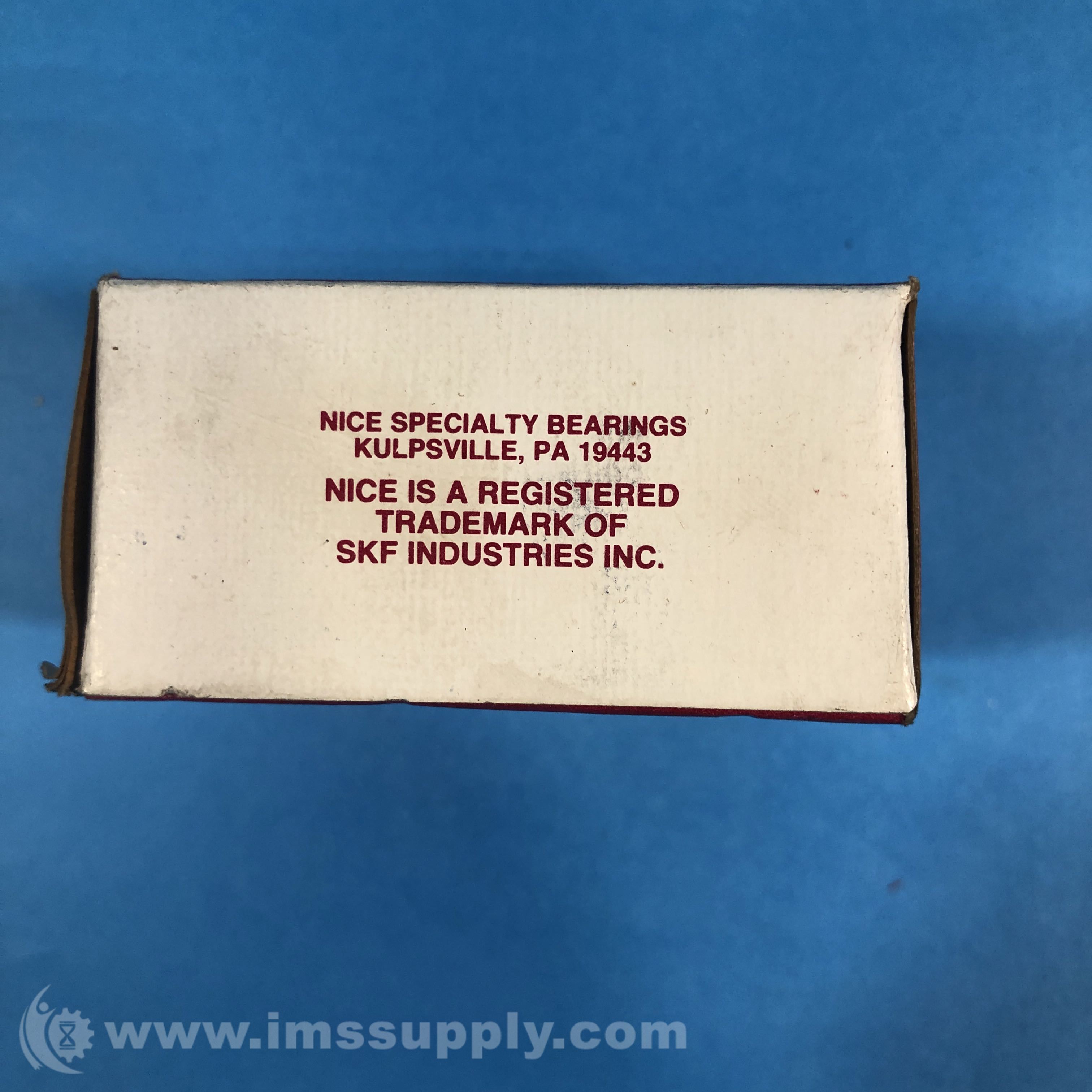 NICE 7616DLG Single Row Ext Race Ring Bearing - IMS Supply