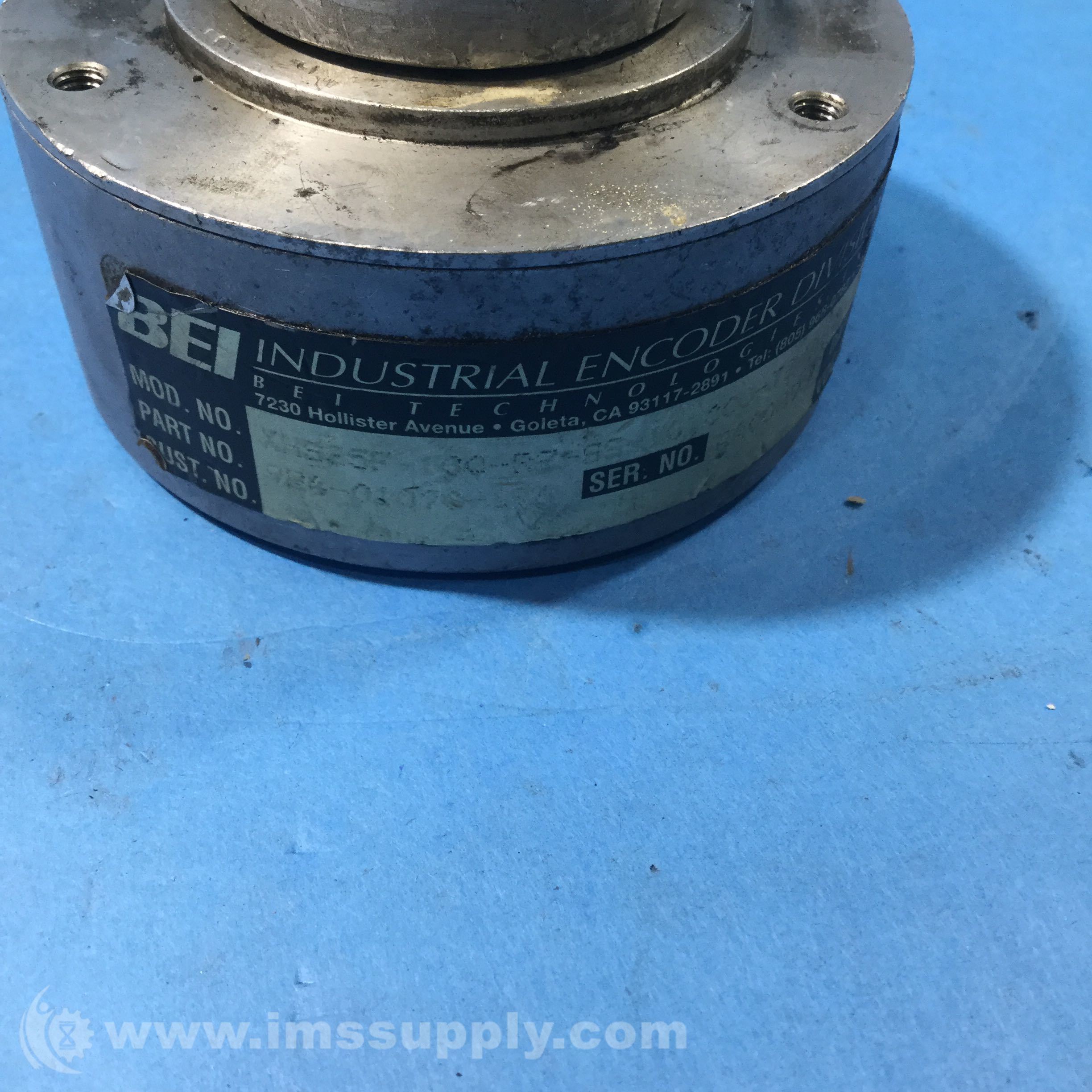 BEI Industrial Encoders XHS35F-100-R2-SS-10,000-T2-ABZC-4469-SM18 - IMS ...