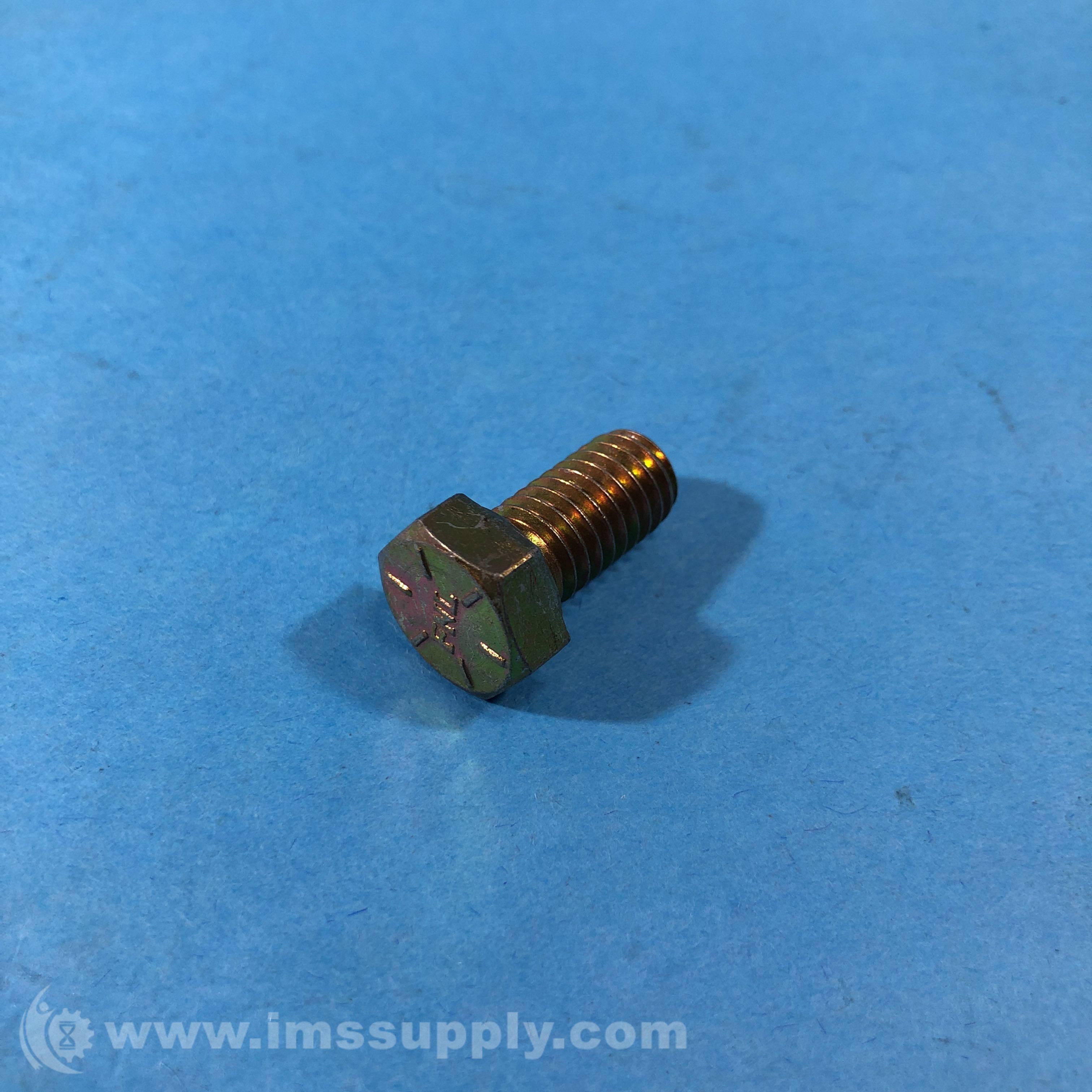 FNL Pack of 24 Yellow Zinc Grade 8 Hex Bolt - IMS Supply