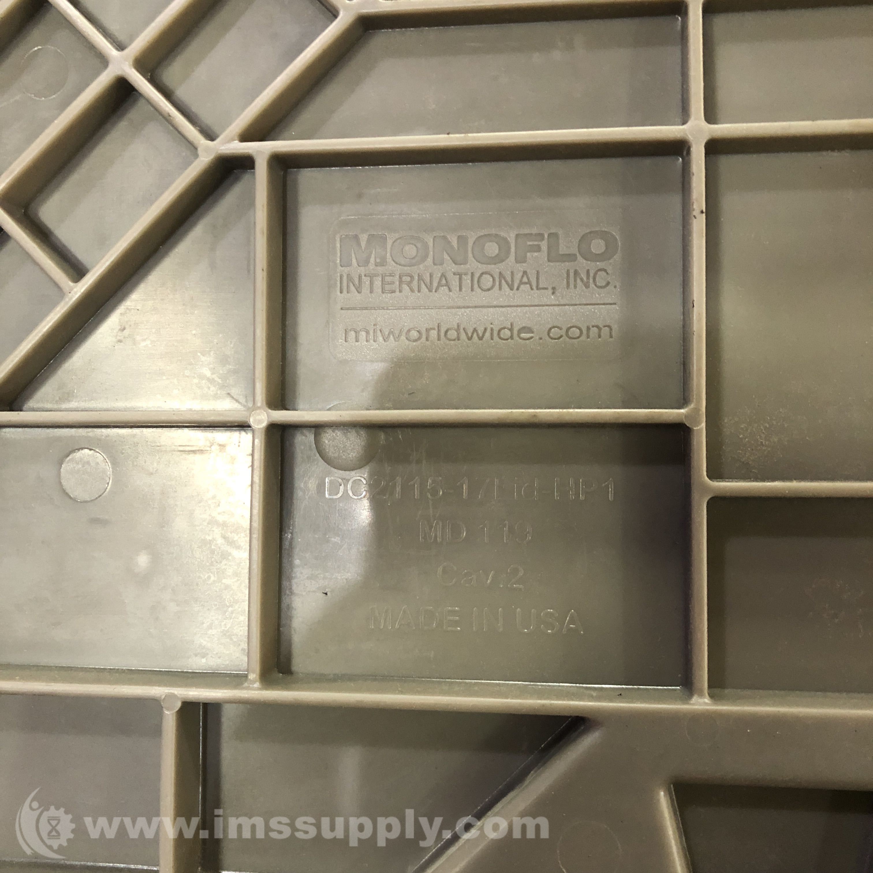 Monoflo International DC2115-17 Distribution Container - IMS Supply