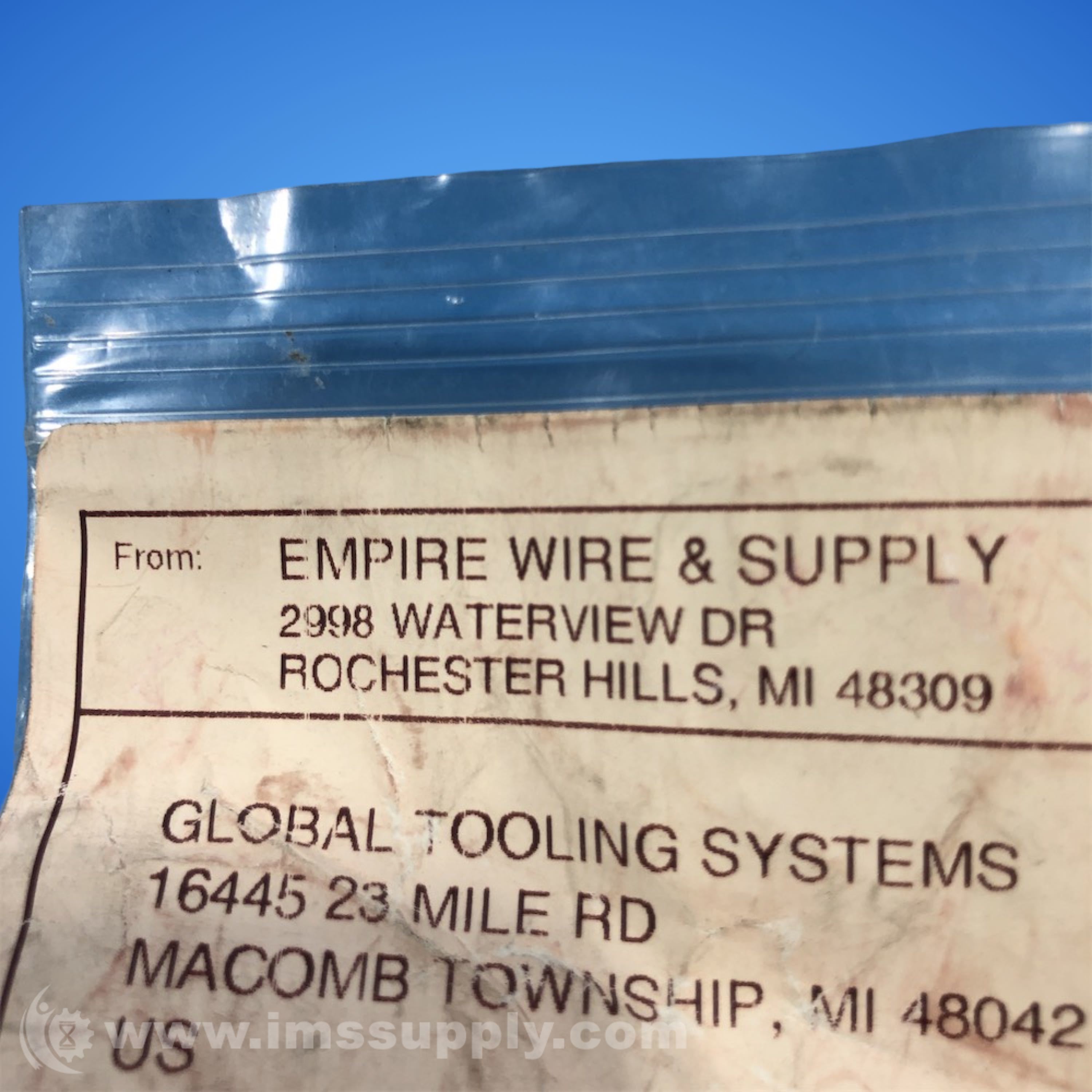 EMPIRE WIRE & SUPPLY AMP-281934-3 Bag of 20 - IMS Supply