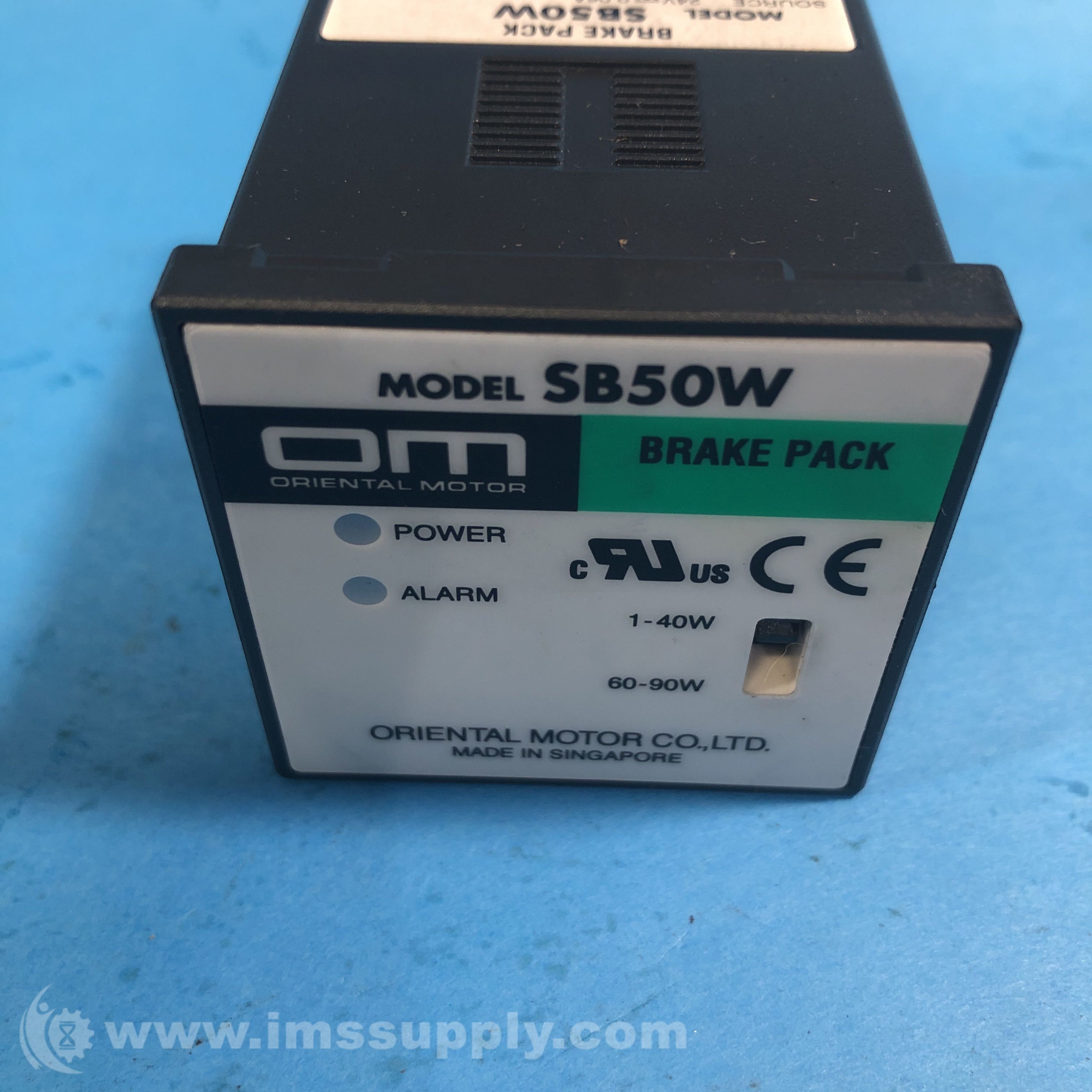 Oriental Motor SB50W Brake Reverse Pack Controller - IMS Supply