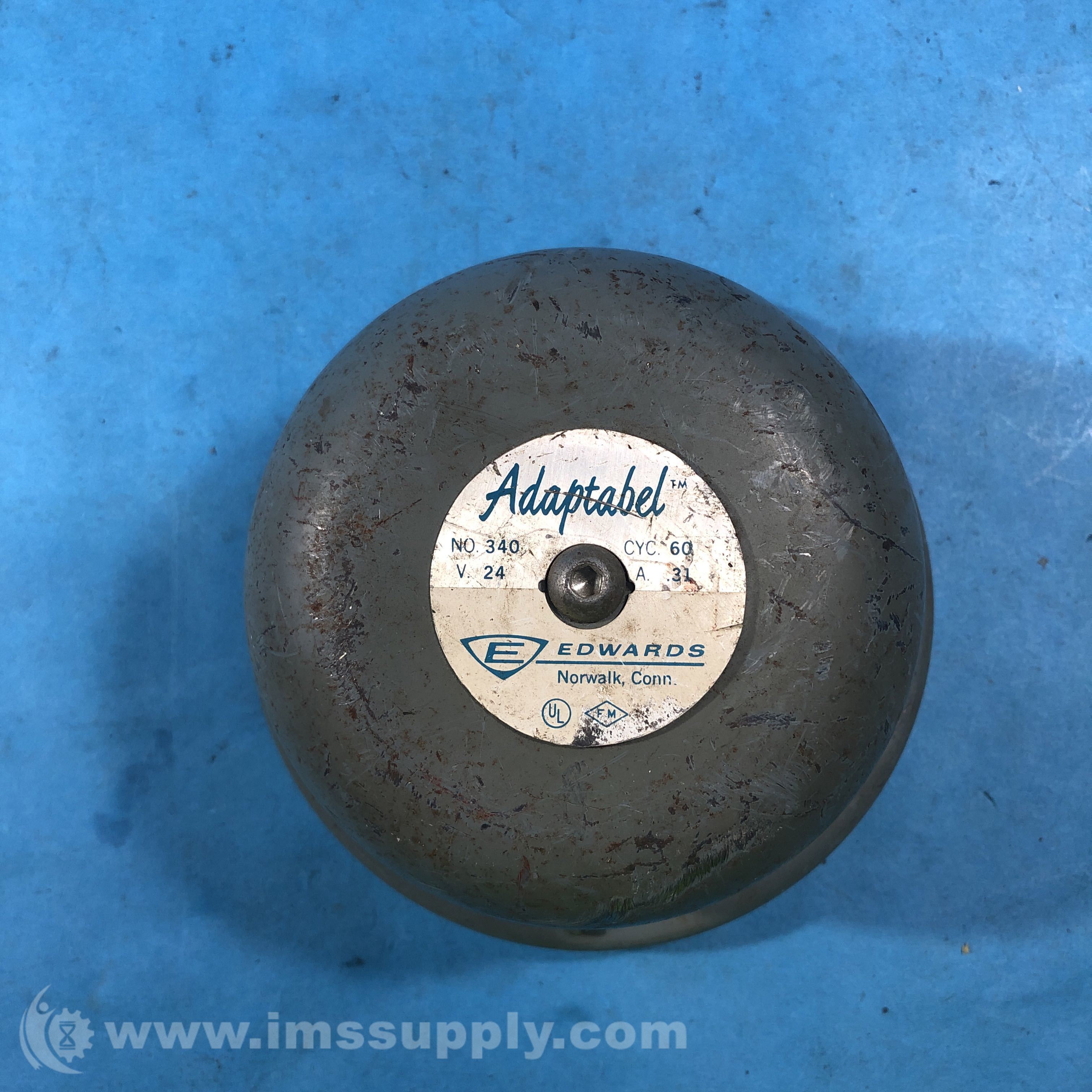 Edwards 340 Adaptabel Signal Alarm Bell - IMS Supply
