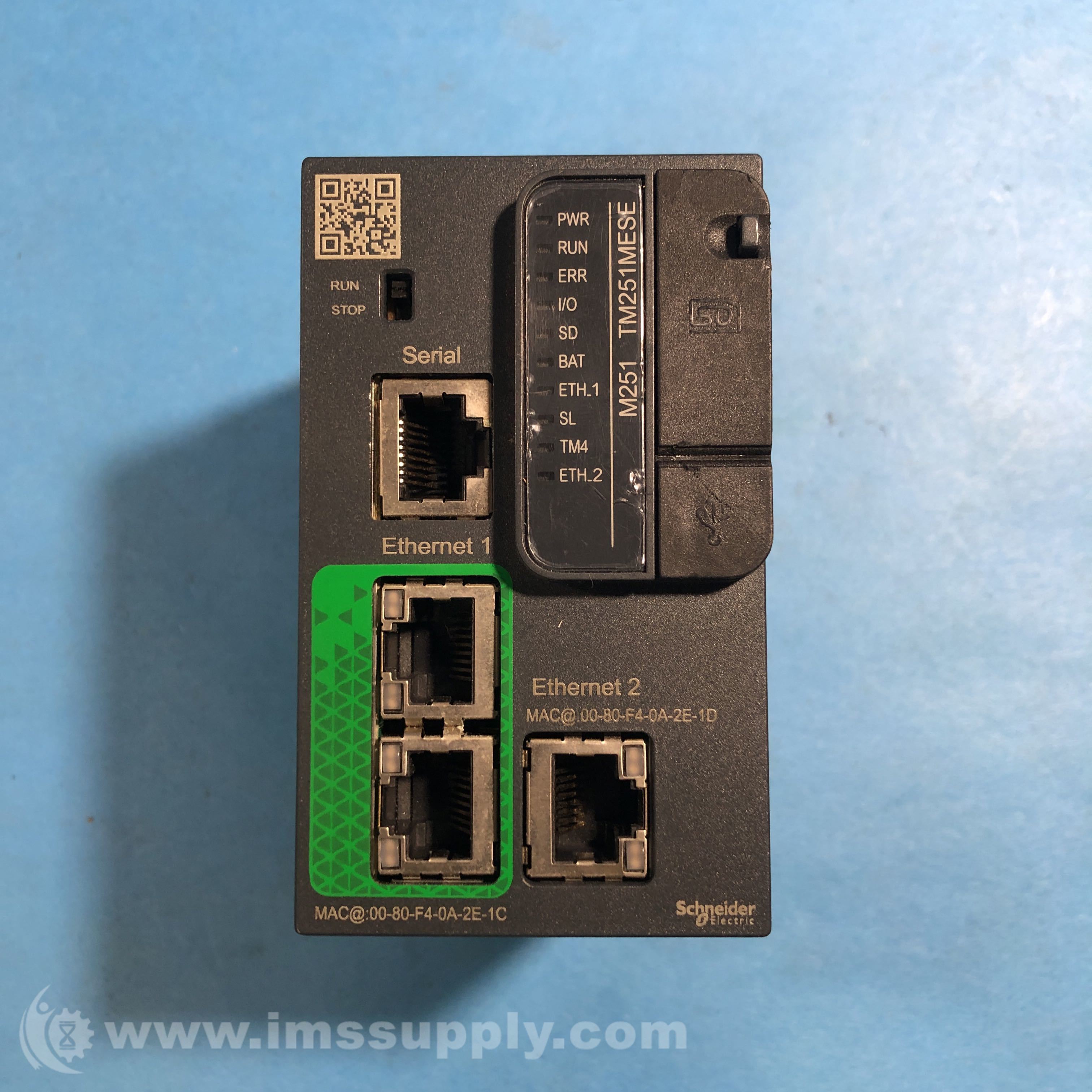 Schneider Electric TM251MESE Logic Controller - IMS Supply