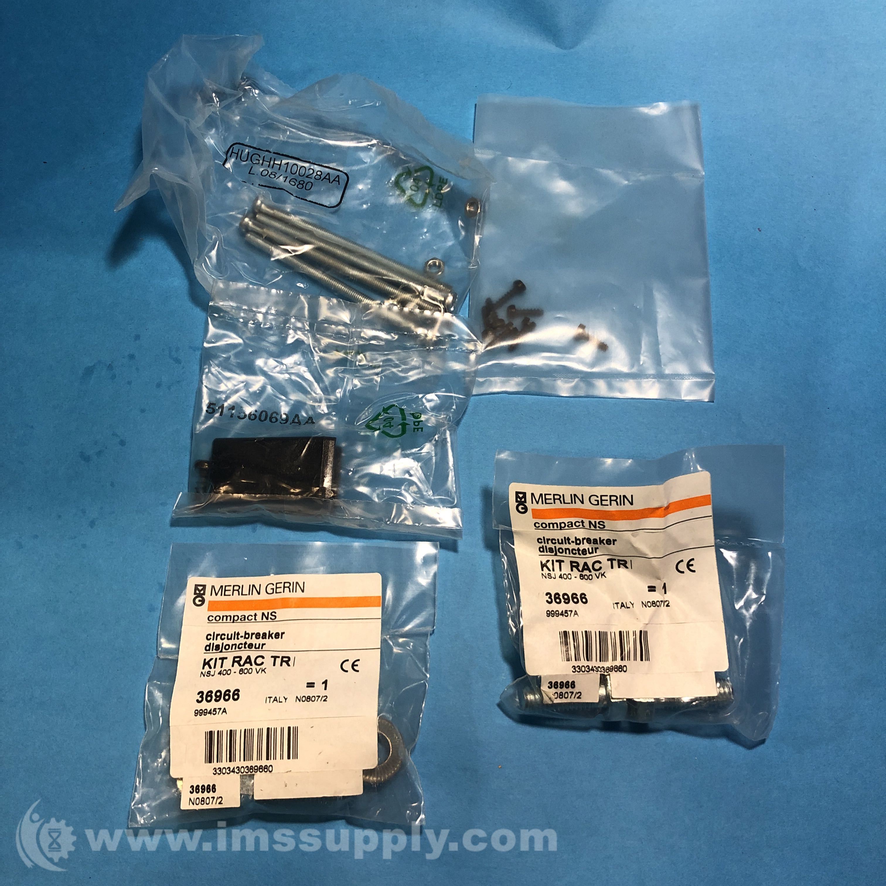 Merlin Gerin 36830 NSJ400N 3P3D STR23SP 400A Circuit Breaker - IMS Supply