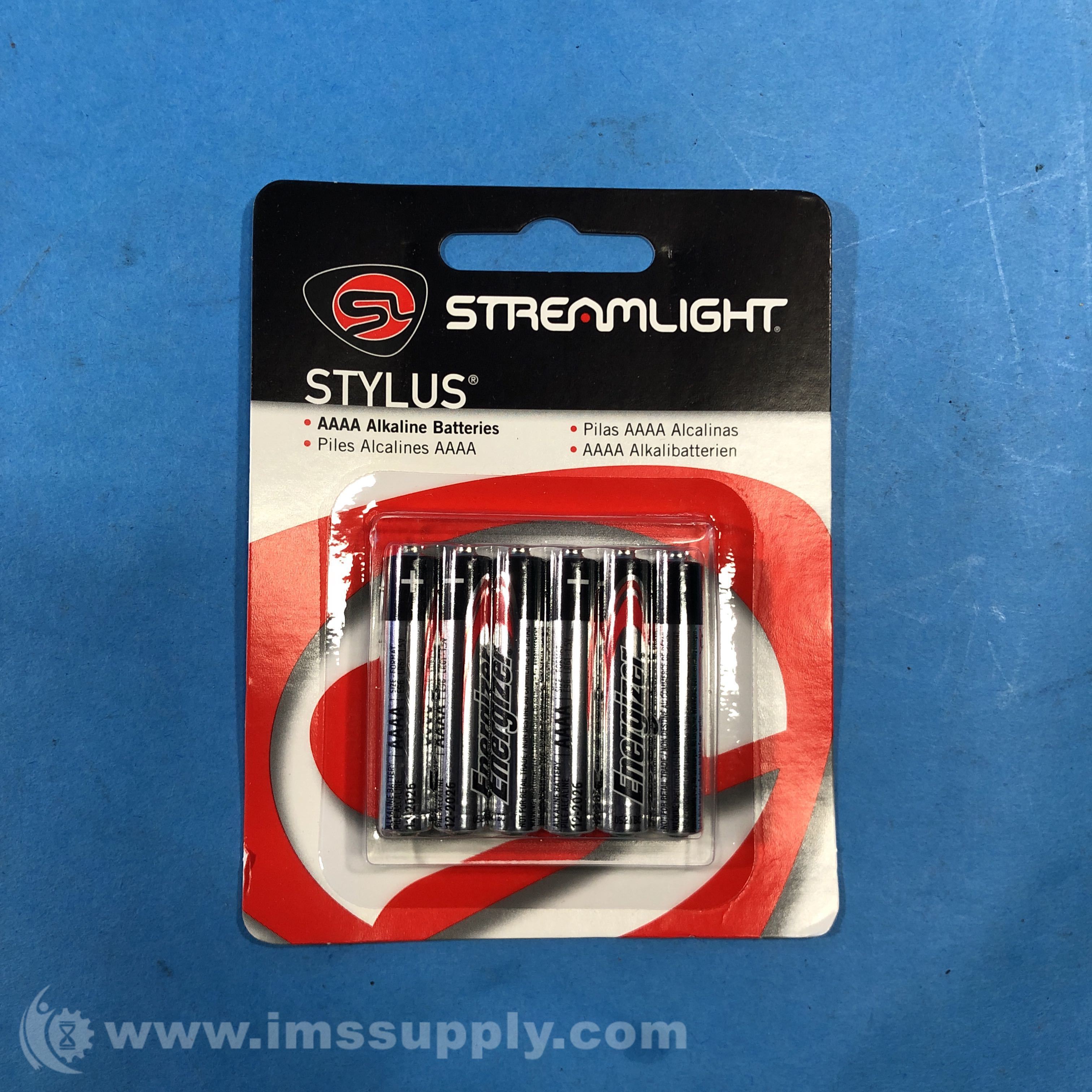 Streamlight Inc. 65030 Pack of 6 AAAA Alkaline Batteries - IMS Supply