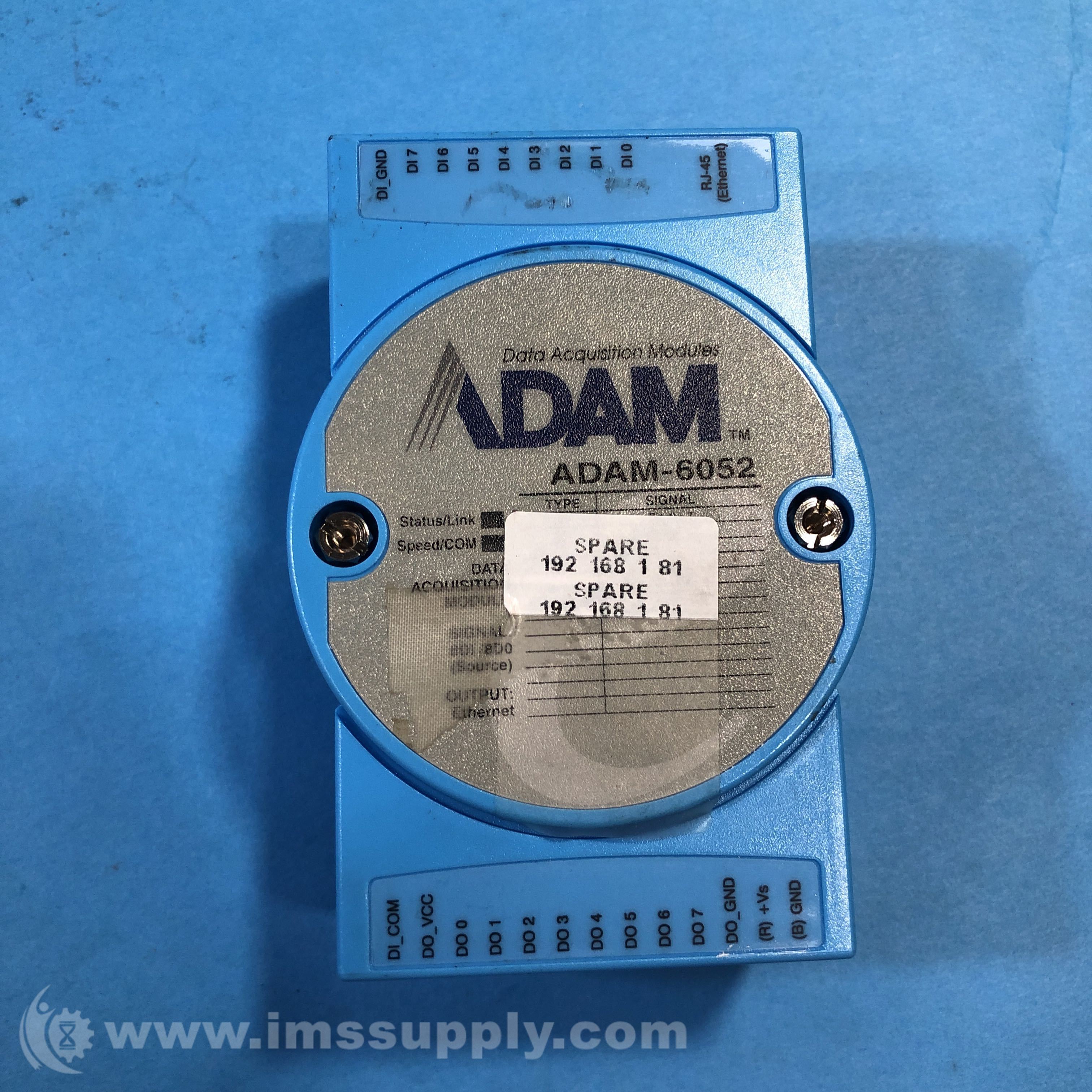 Adam Tech ADAM-6052 16-Ch Source Type D I/O Module - IMS Supply