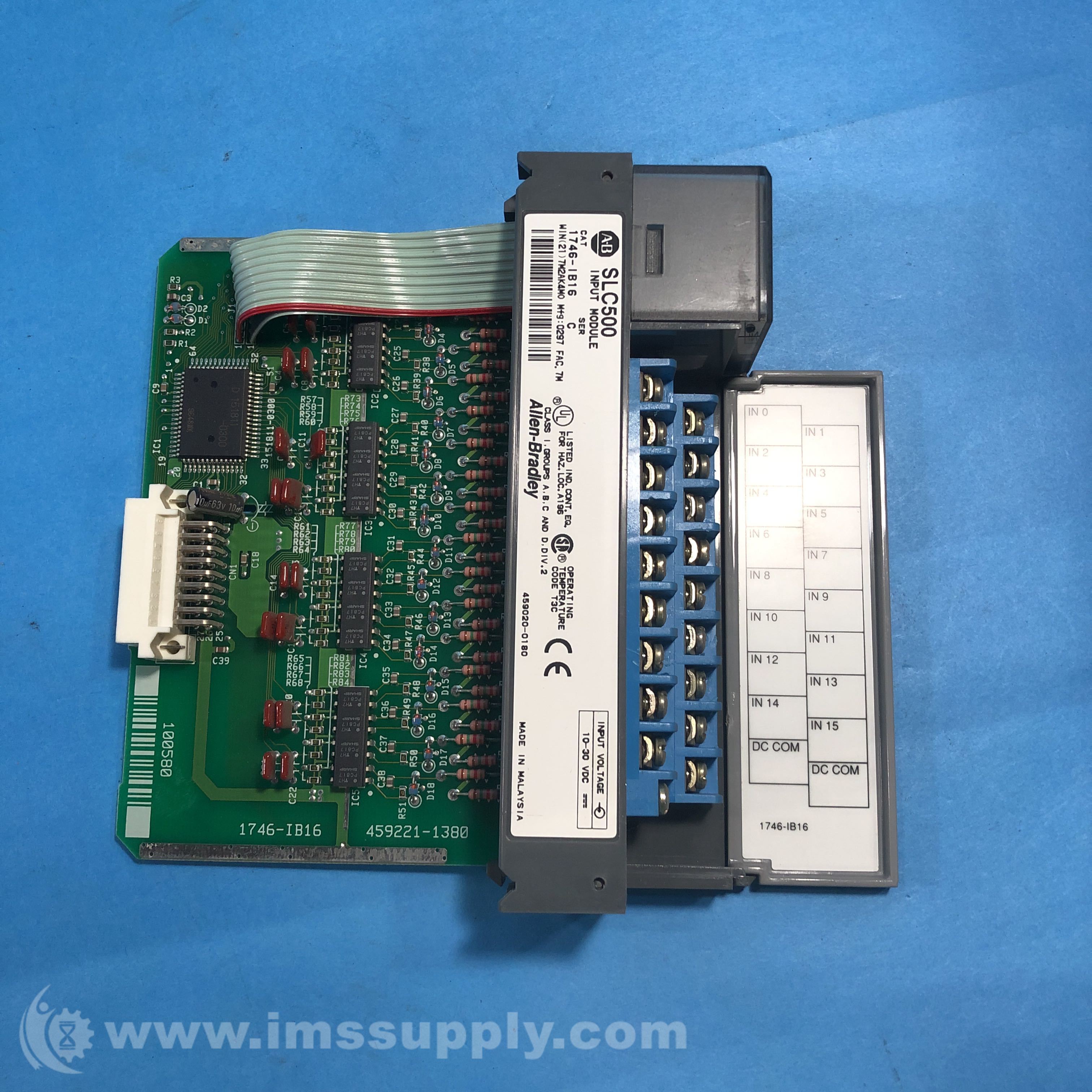 Allen Bradley 1746-IB16 Input Module - IMS Supply