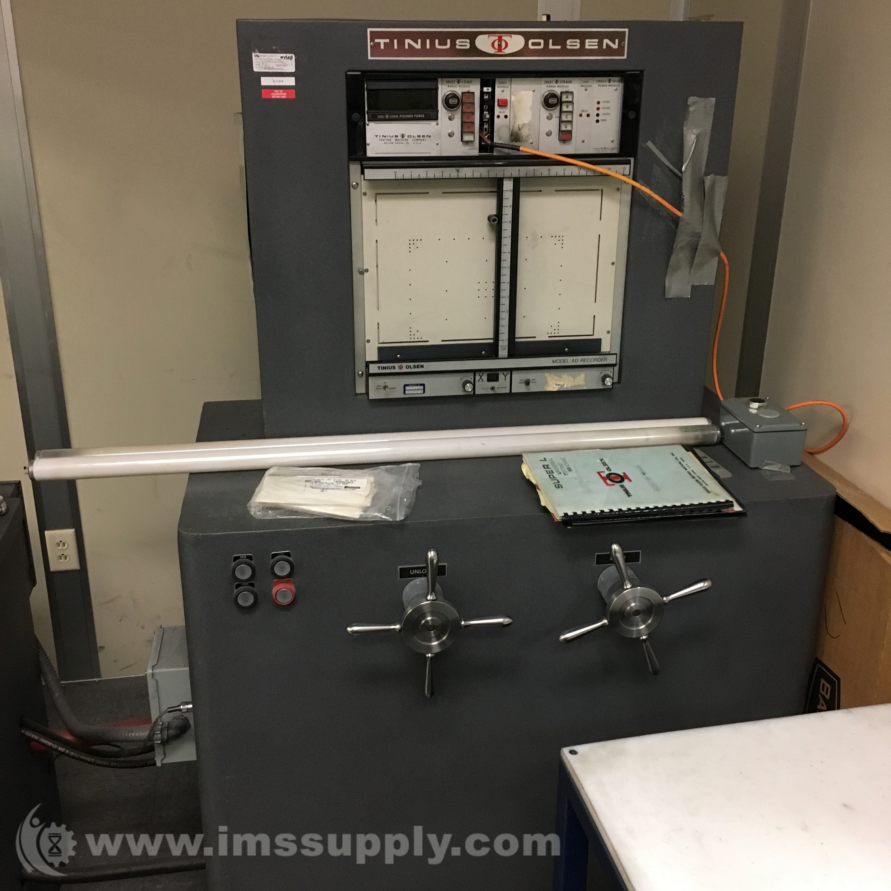 Tinius Olsen 30K Super L Tensile & Compression Testing Machine - IMS Supply