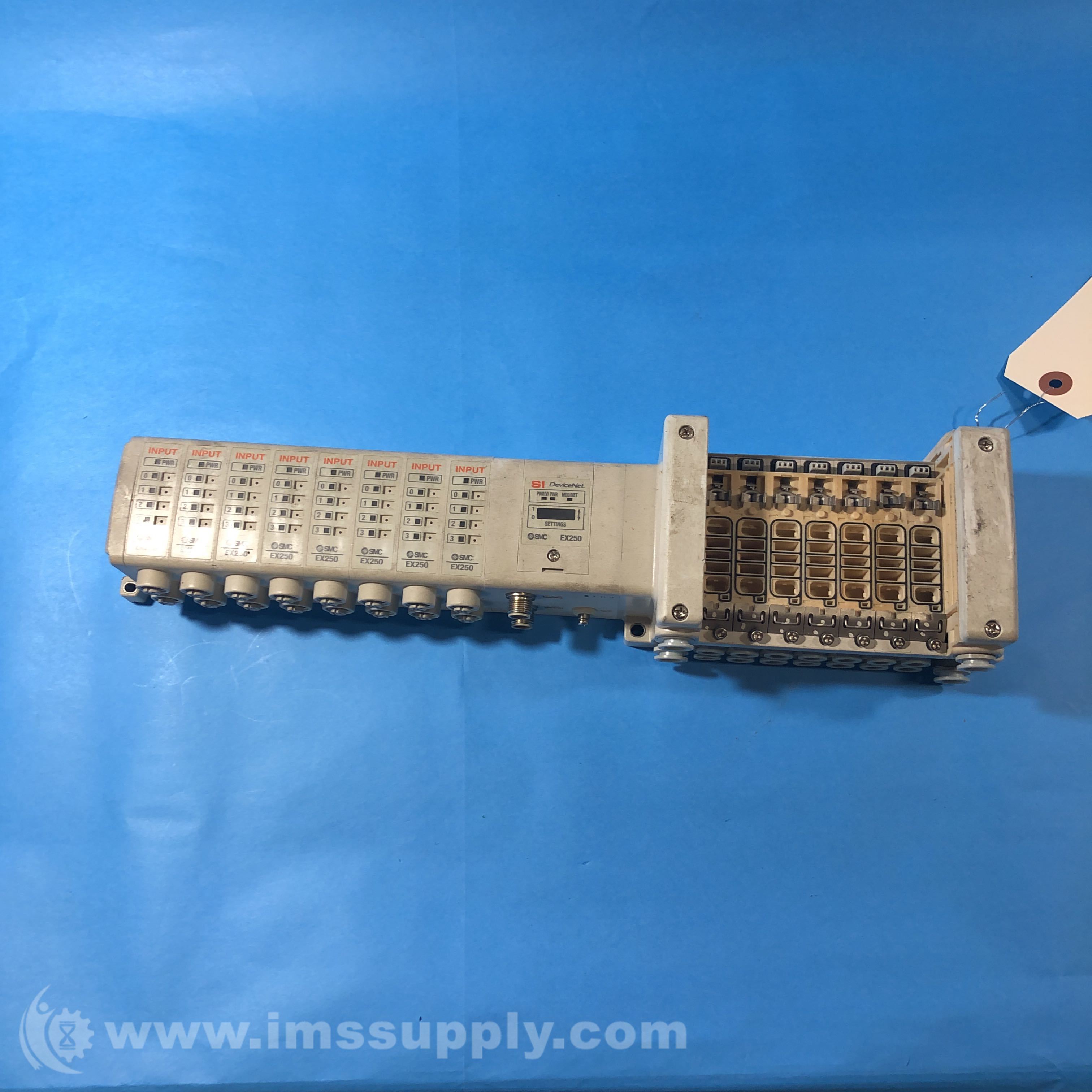 SMC Pneumatics EX250-SDN1 Device Net Serial Interface Unit - IMS Supply
