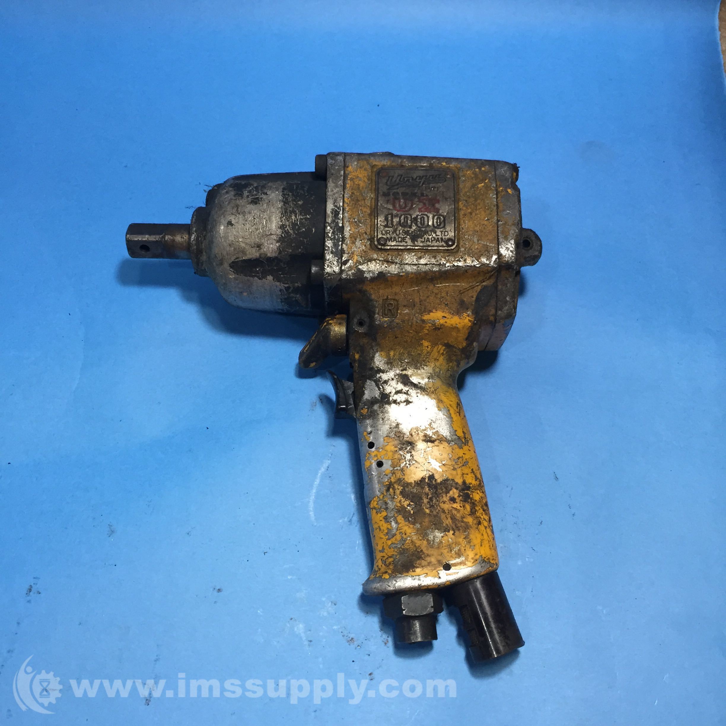 Uryu UX-1000 Pulse Torque Wrench Gun, Pistol Non Shut-off - IMS Supply