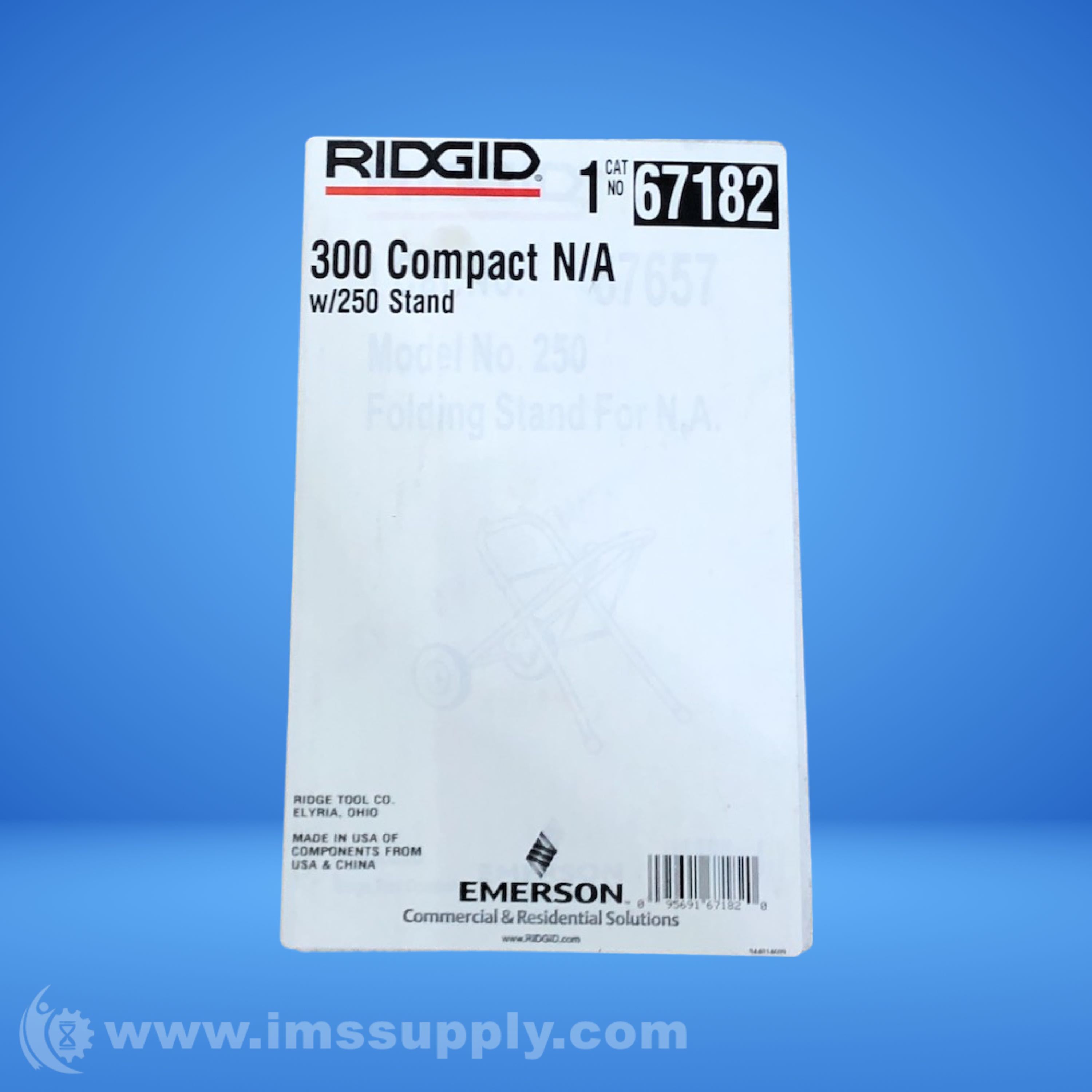 RIDGID 67182 300 Compact Threading Machine - IMS Supply