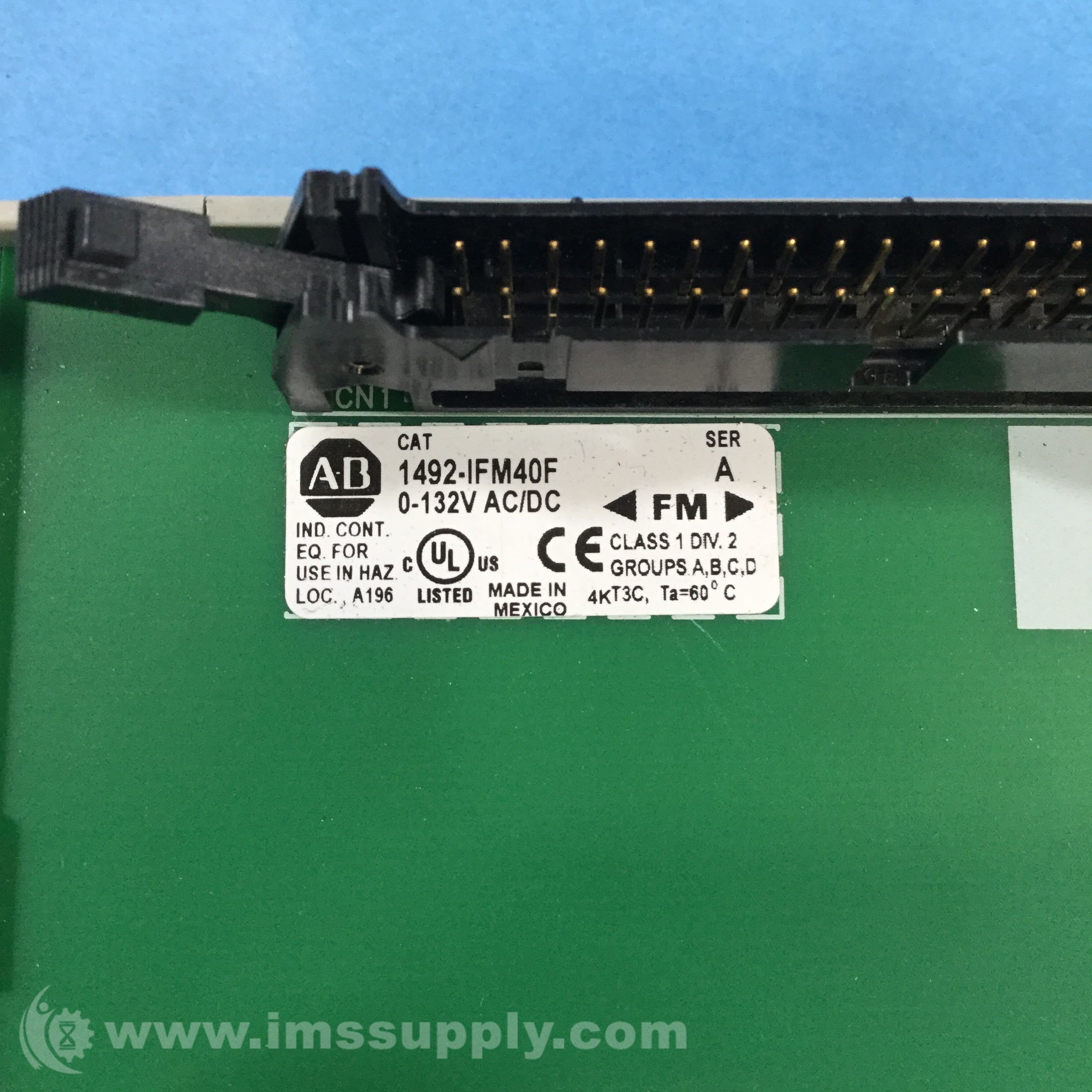 Allen-Bradley 1492-IFM40F Interface Module Digital - IMS Supply