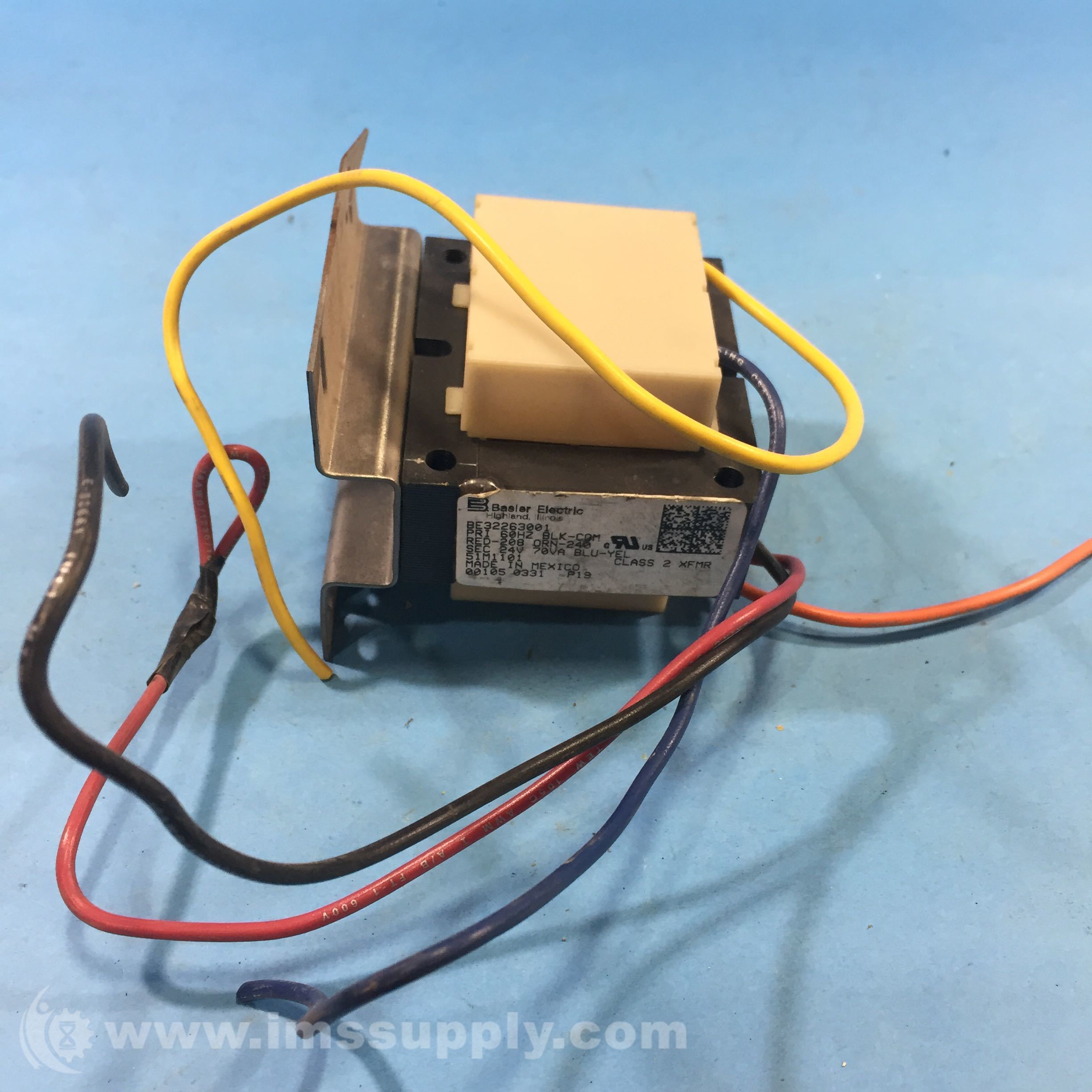 Basler Electric BE32263001 Transformer, 60Hz, 70VA - IMS Supply
