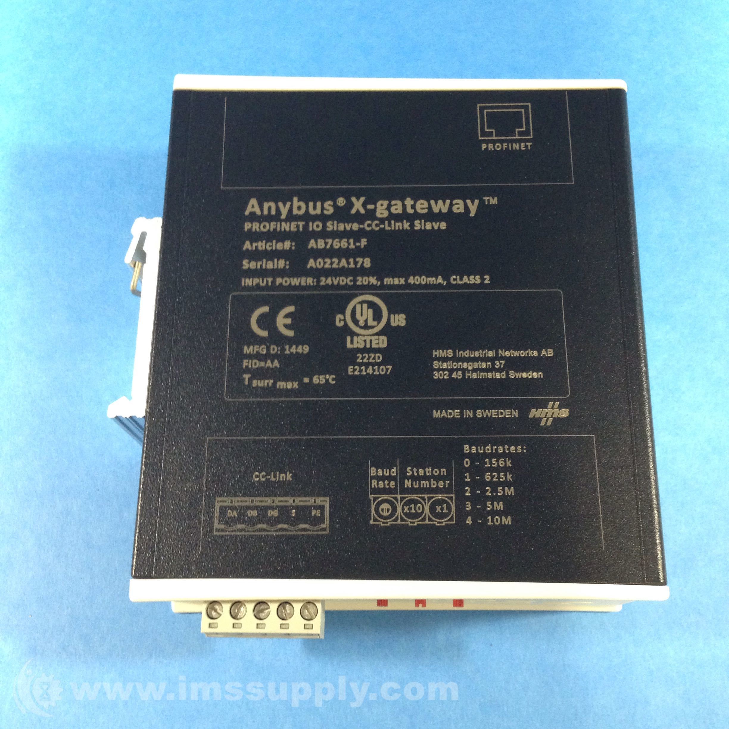 Anybus AB7661-F Ethernet Gateway - IMS Supply