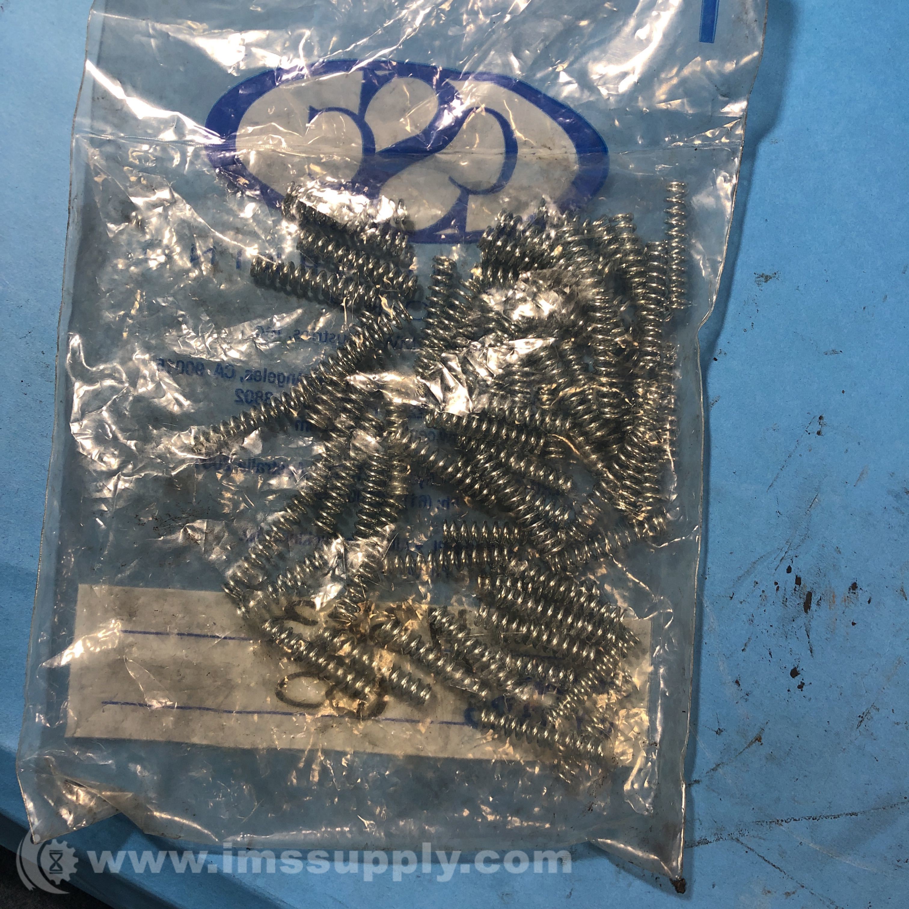 Century Spring 11383 Bag of 65 Compression Springs - IMS Supply