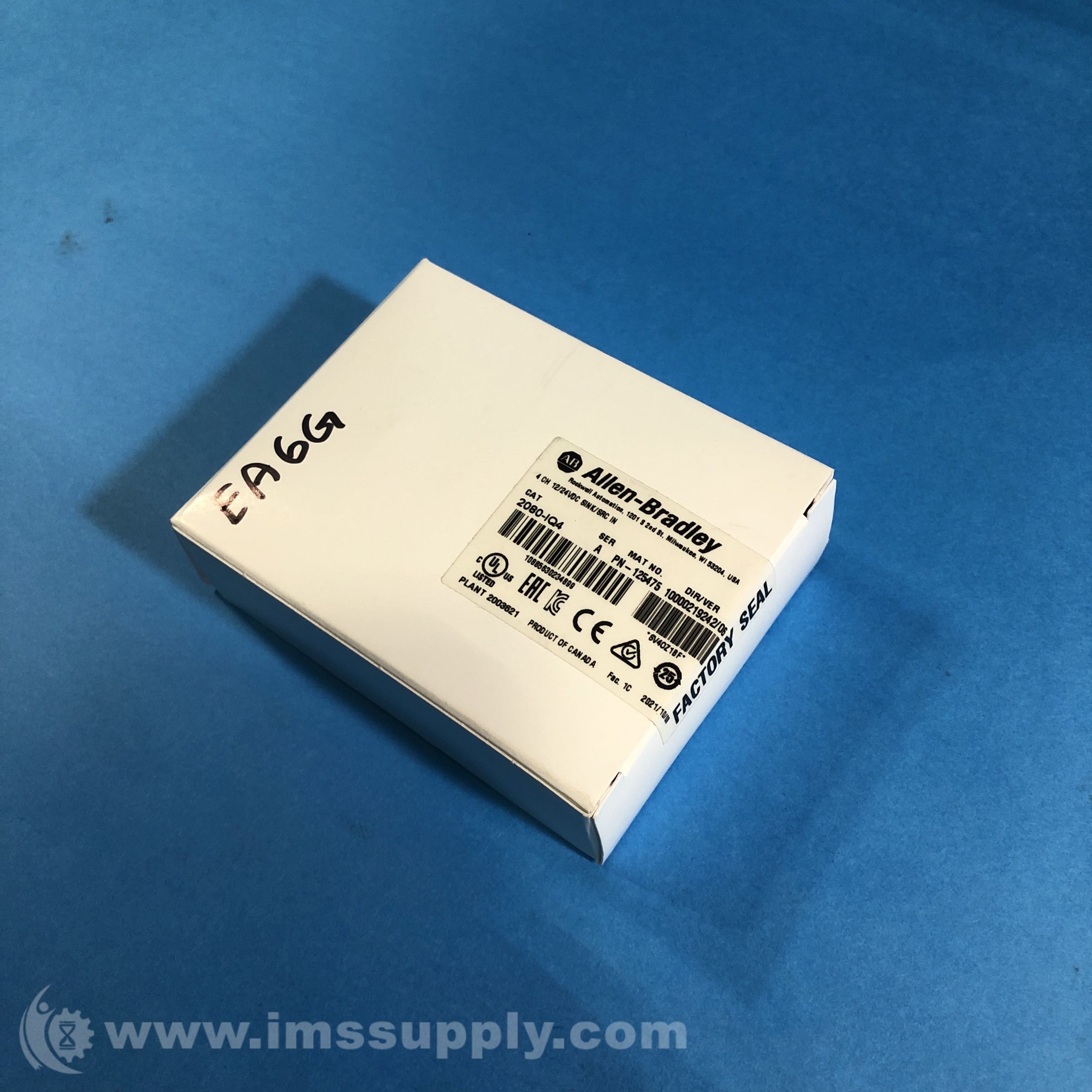 Allen Bradley 2080-IQ4 Series A PLC I/O Module Digital Input - IMS Supply