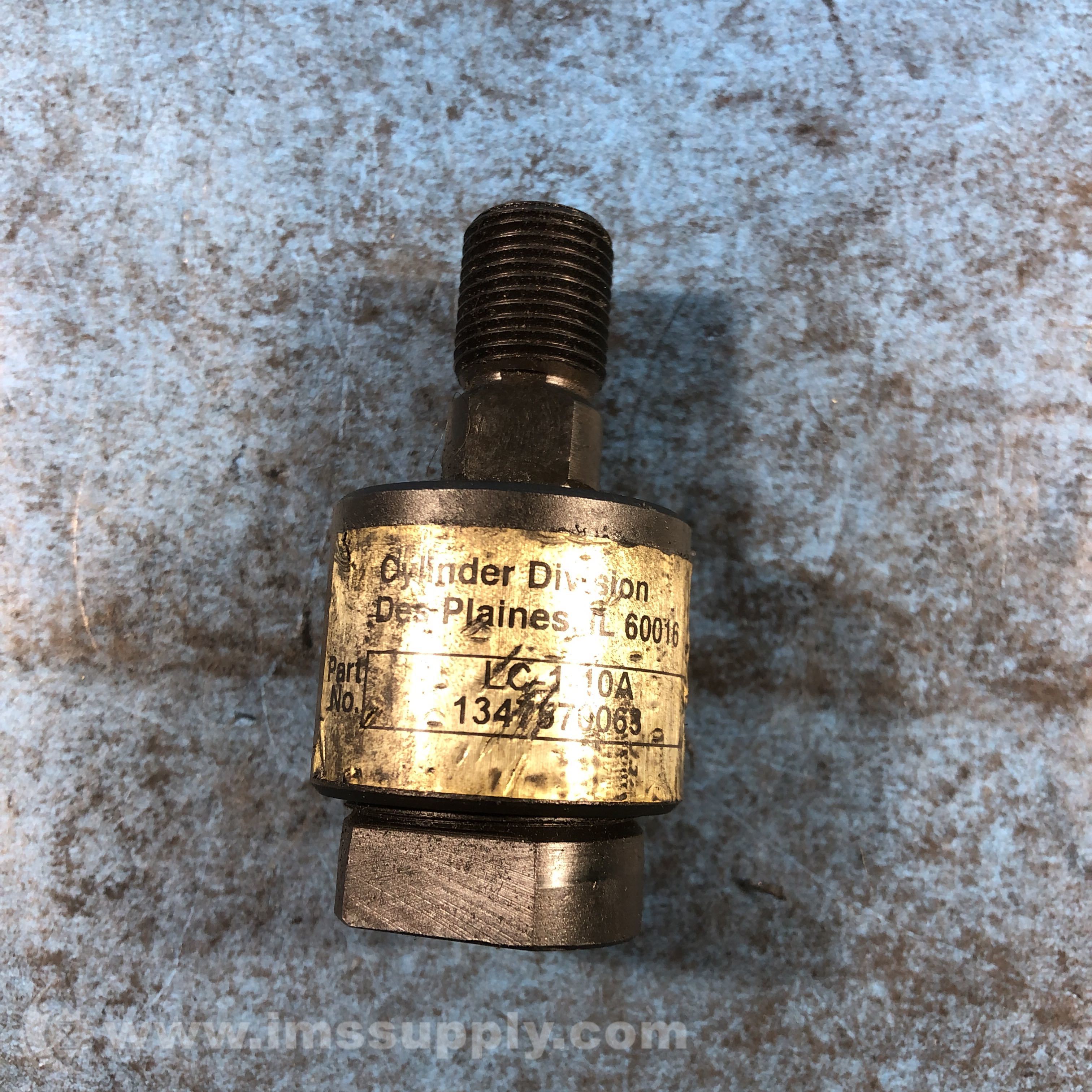 Parker LC-1-10A Self Aligning Rod Coupler - IMS Supply