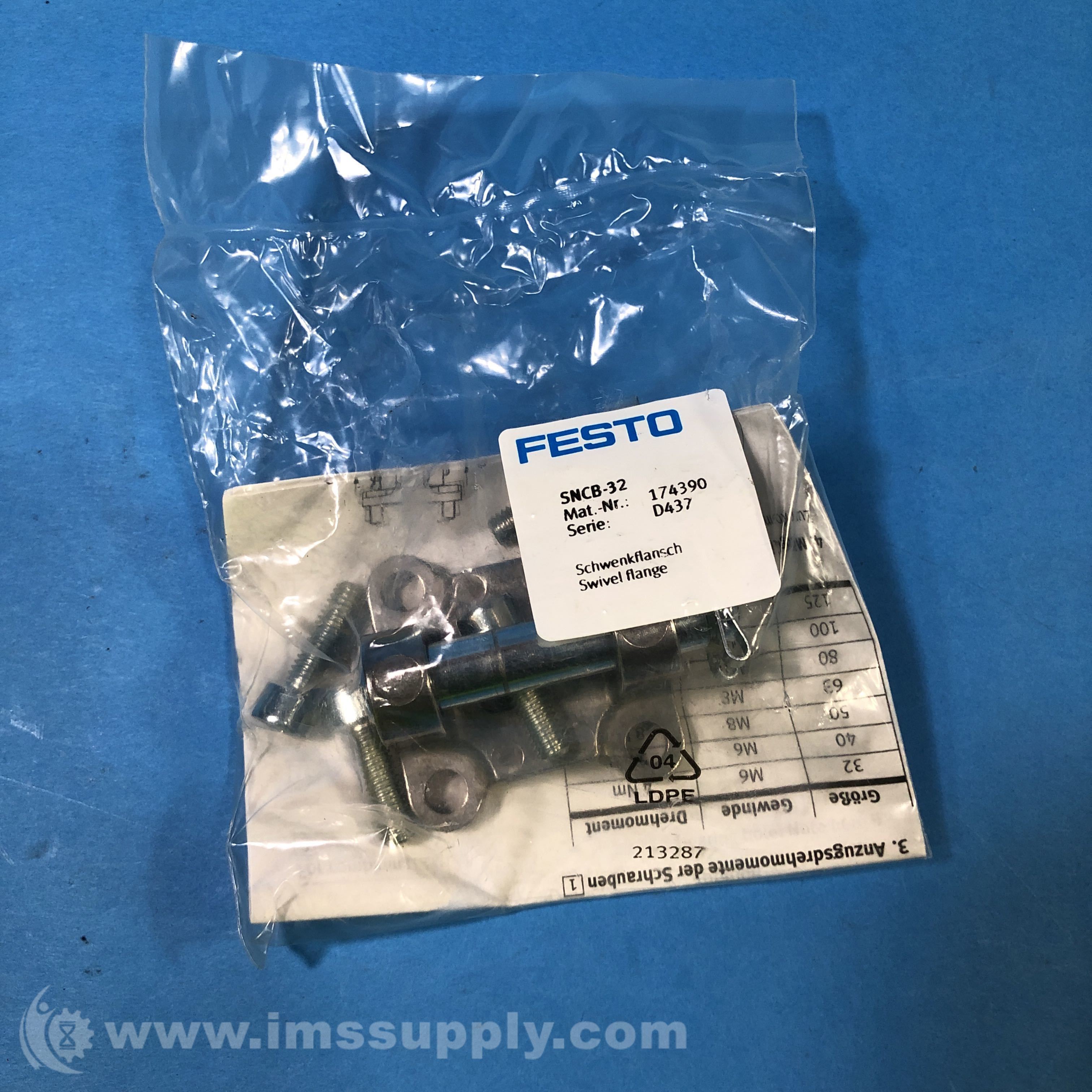 Festo SNCB-32 Swivel Flange - IMS Supply