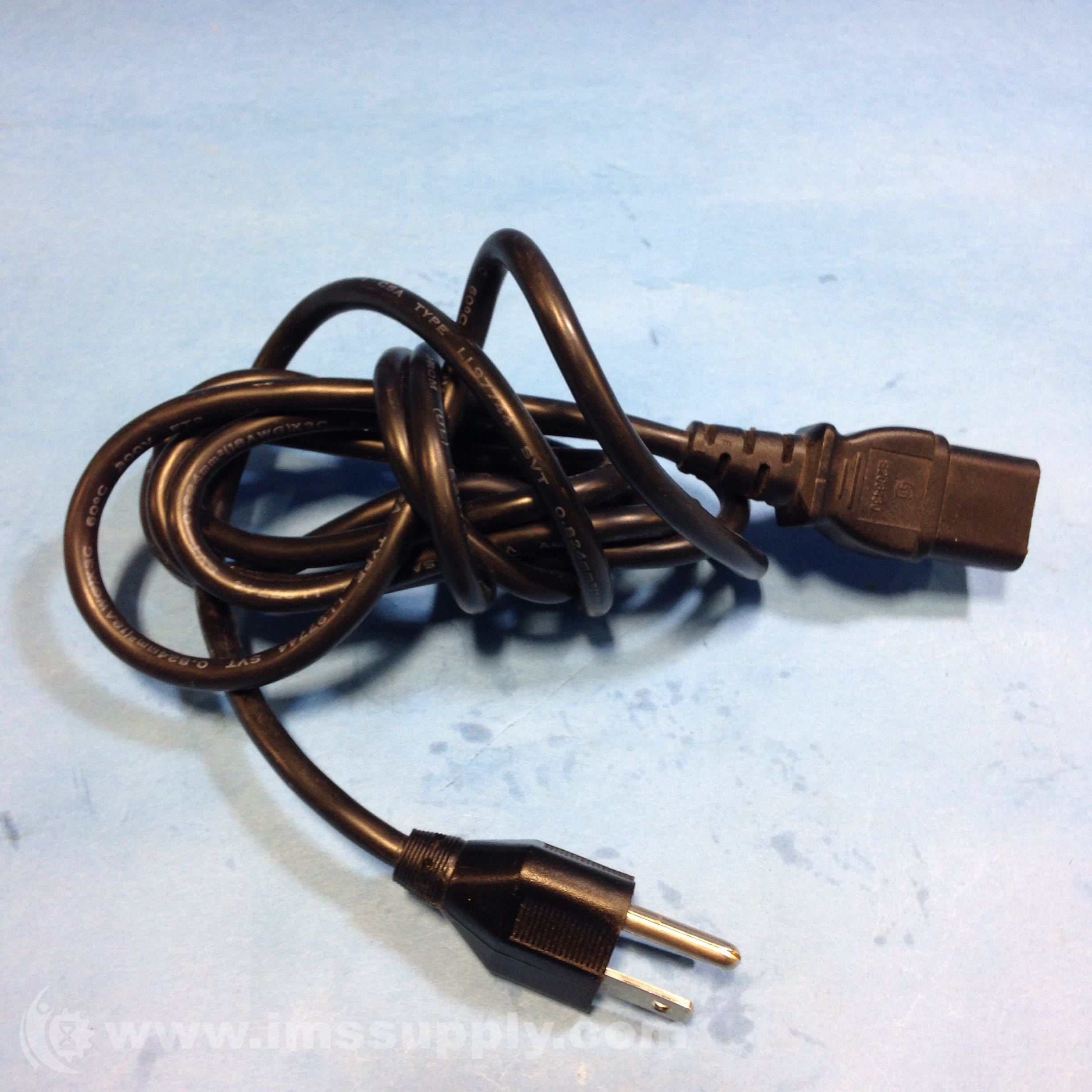 Lorom Industrial Co. LL97744 AC Power Cord Cable 10a 125v - IMS Supply