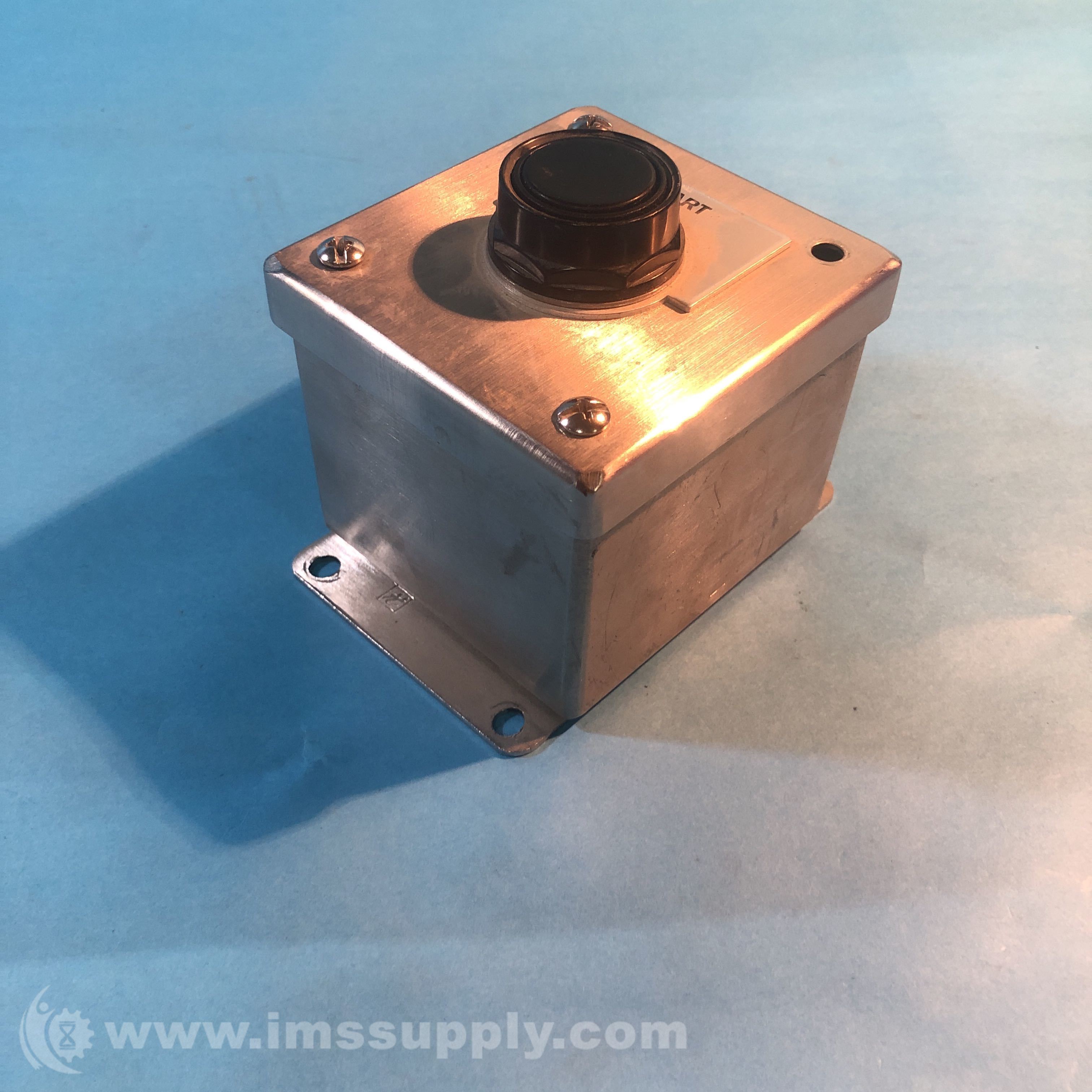 Black Start One Button Push Button Control Station - IMS Supply