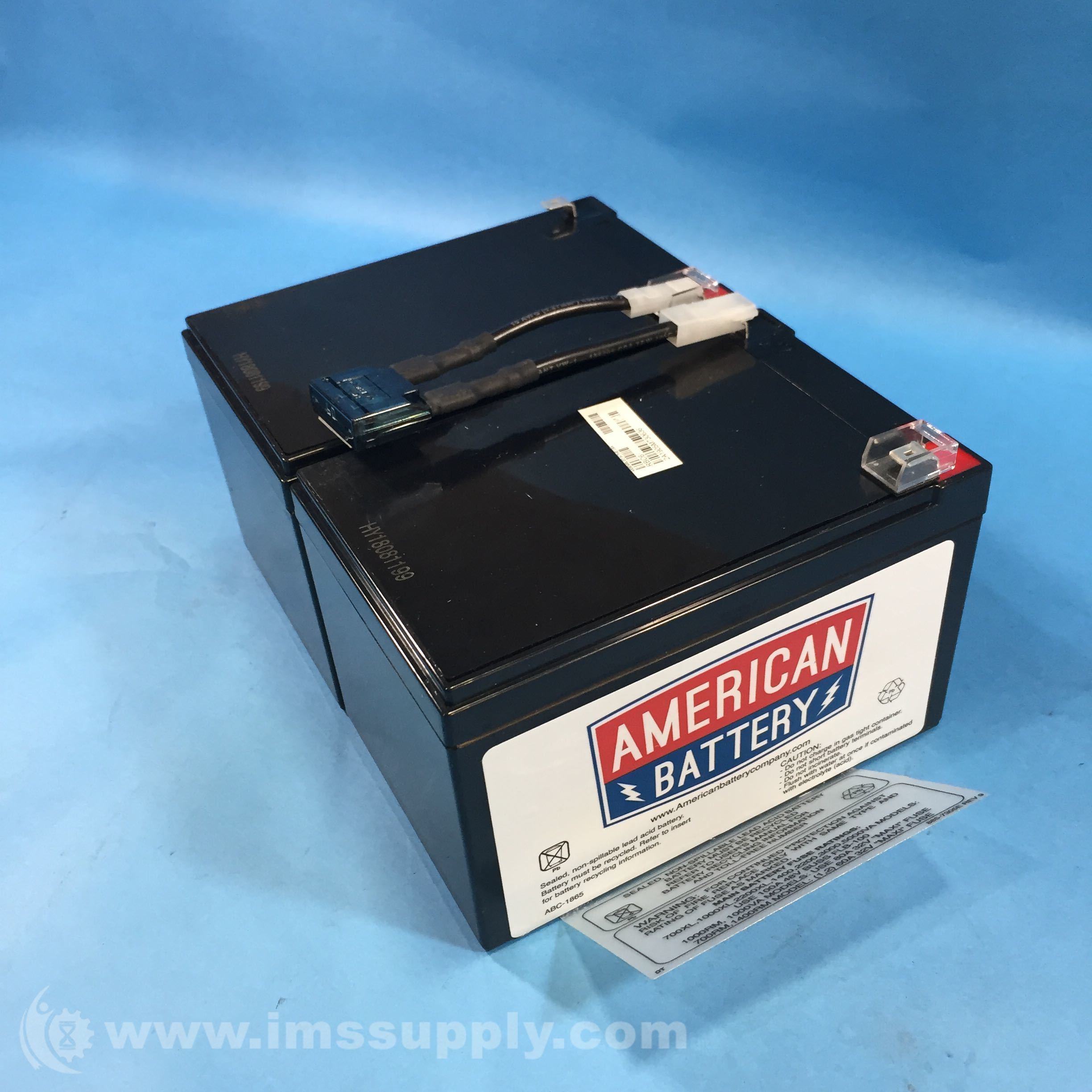 American Battery Company RBC6 UPS Replacement Battery - IMS Supply