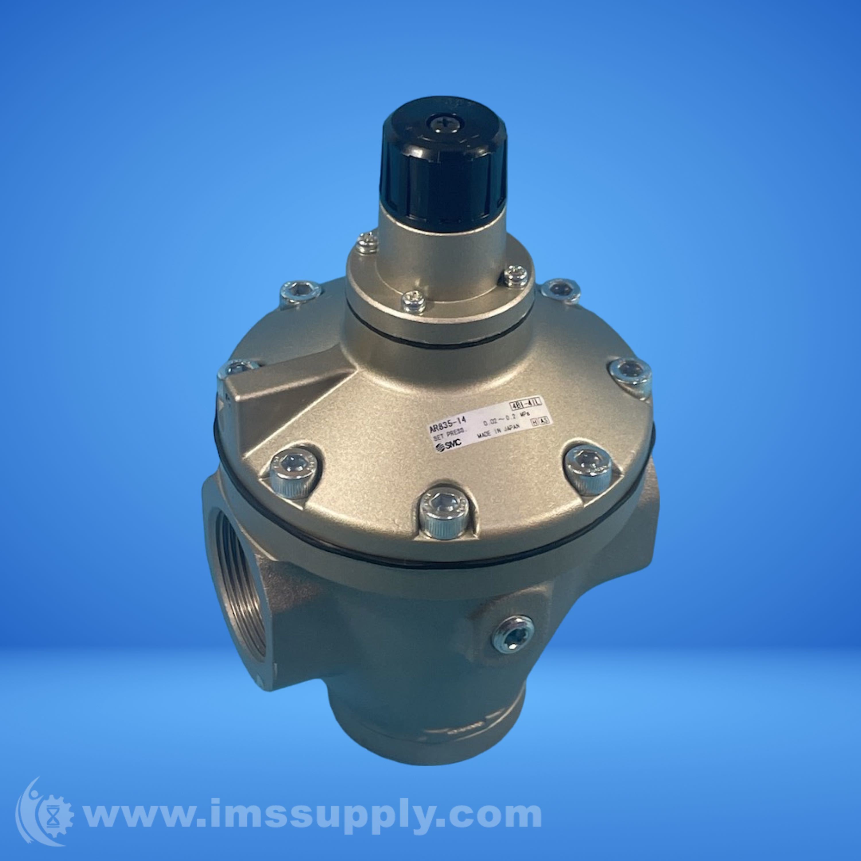 SMC AR835-14 Precision Regulator, AR(PILOT) Pilot Regulator - IMS Supply