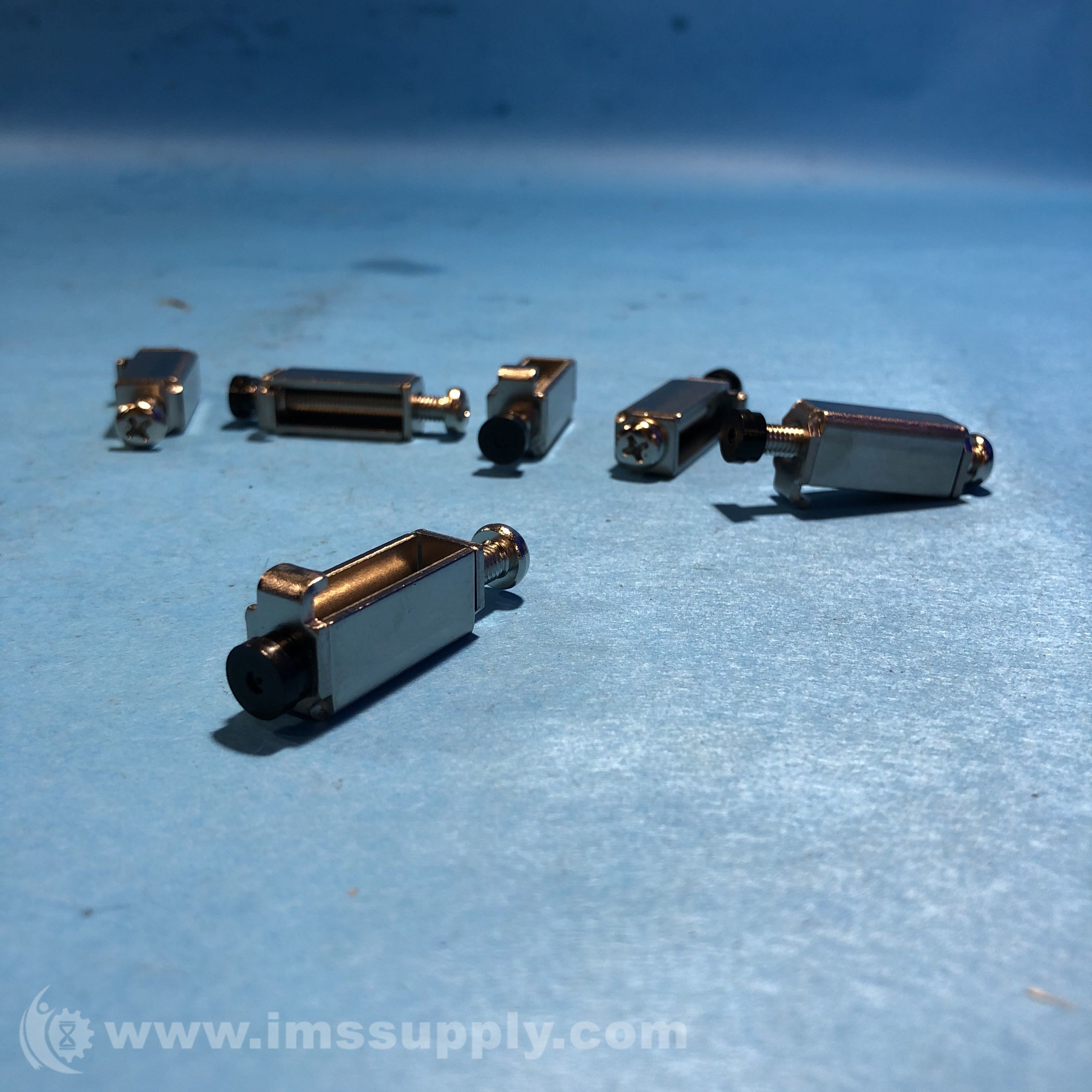 Keyence Box of 6 Stainless Steel Adjustable Stopper Brackets - IMS Supply