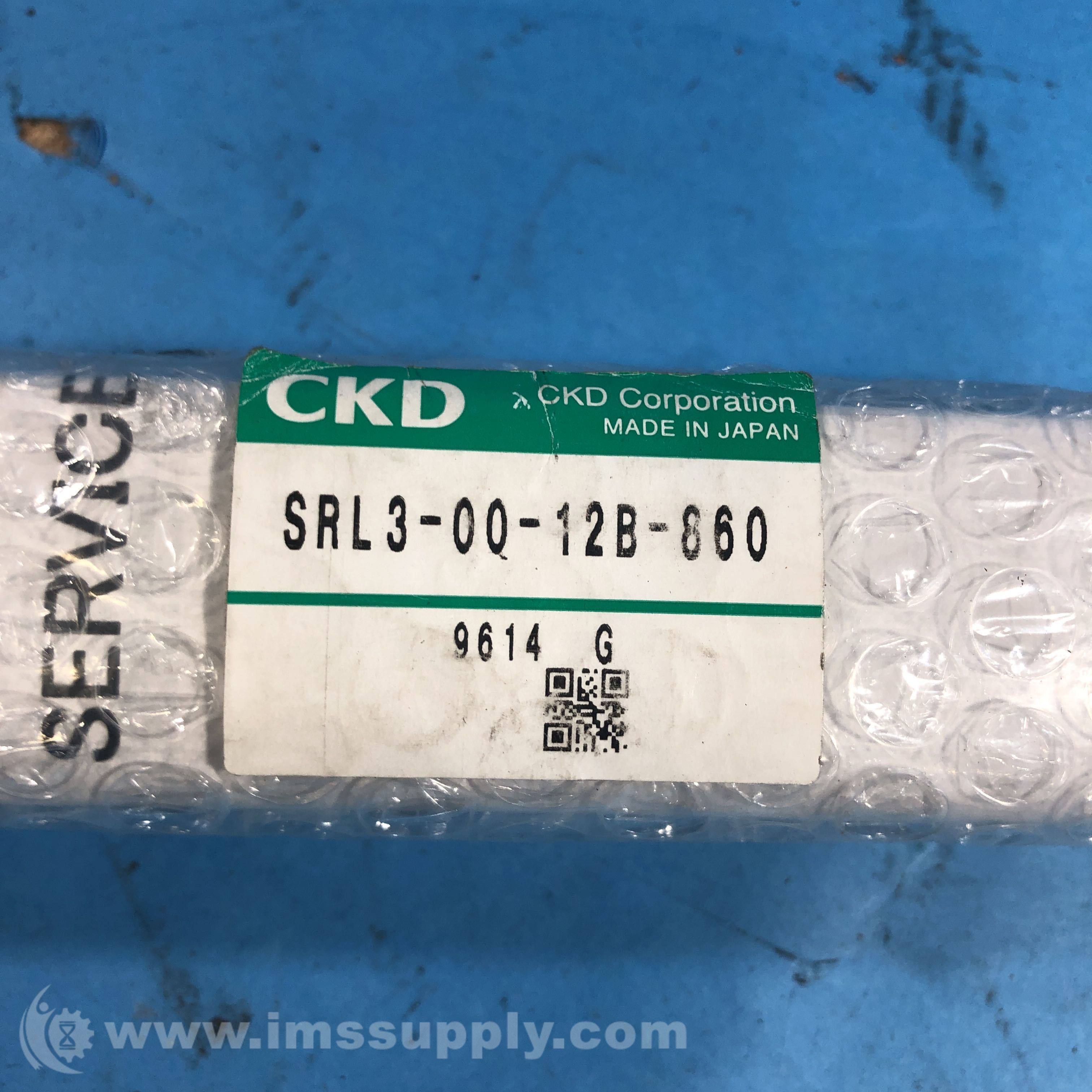 CKD SRL3-00-12B-860 Rodless Cylinder, 12mm Bore, 860mm Stroke - IMS Supply