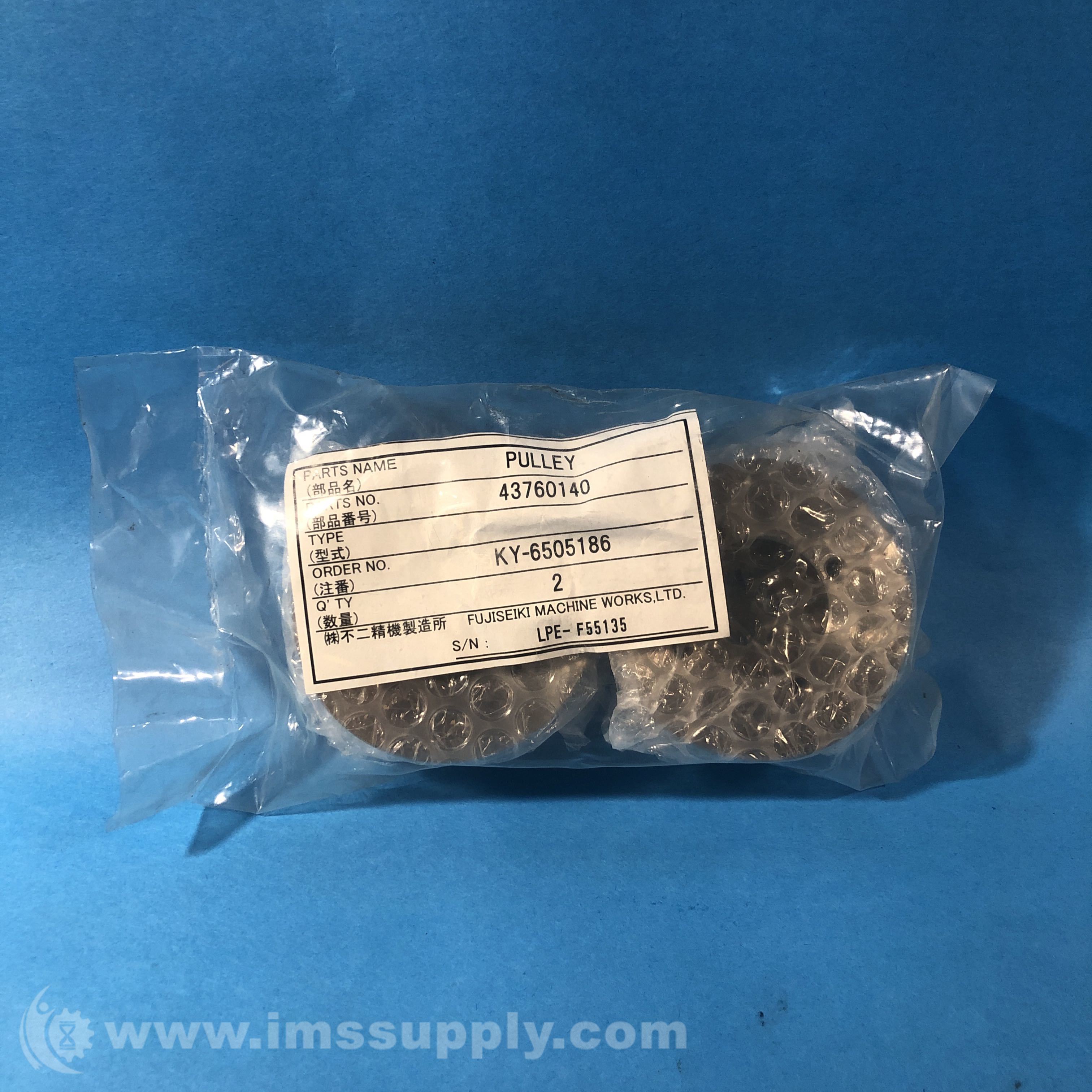 Fujiseiki Machine Works 43760140 - IMS Supply