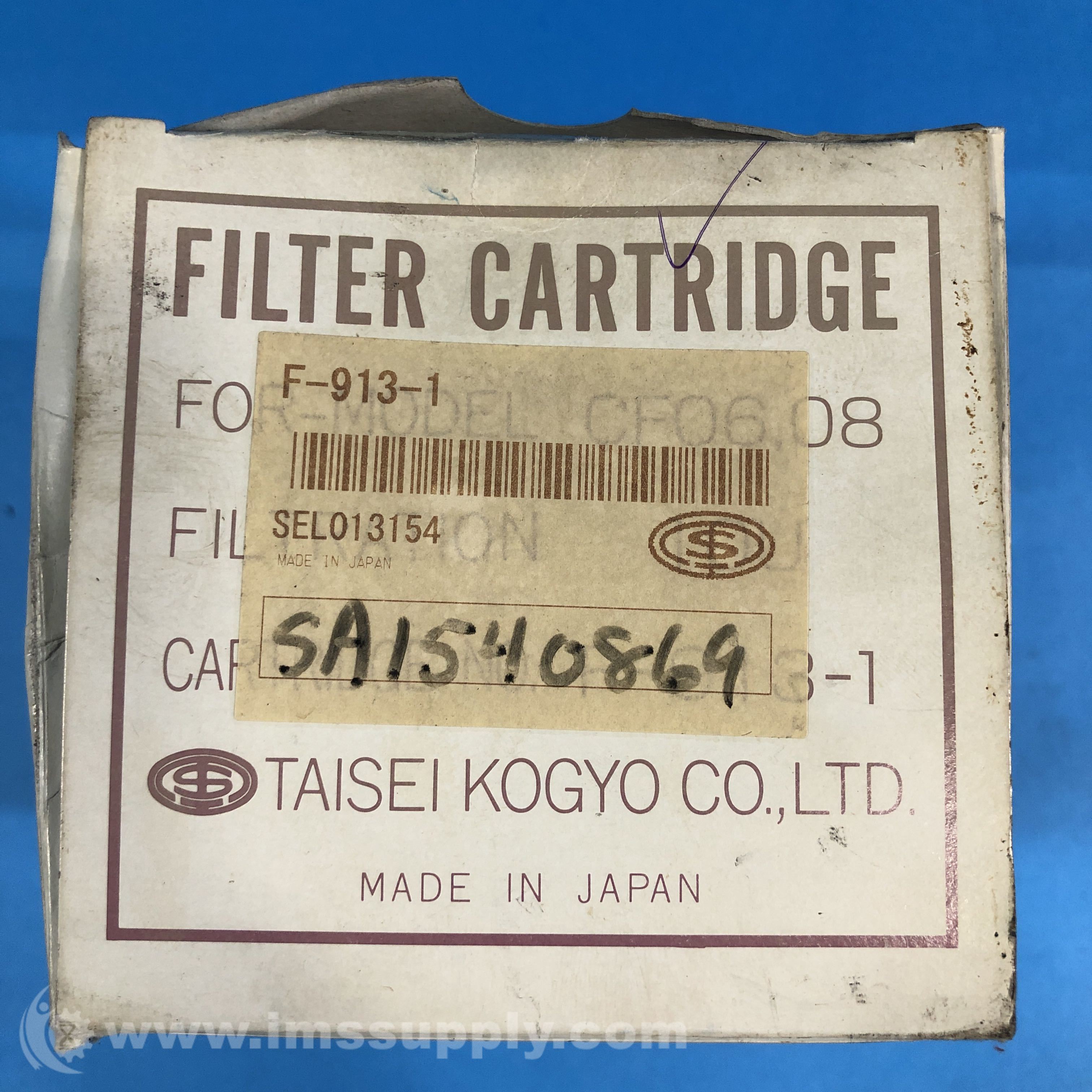 Taisei Kogyo F-913-1 Filter Cartridge - IMS Supply