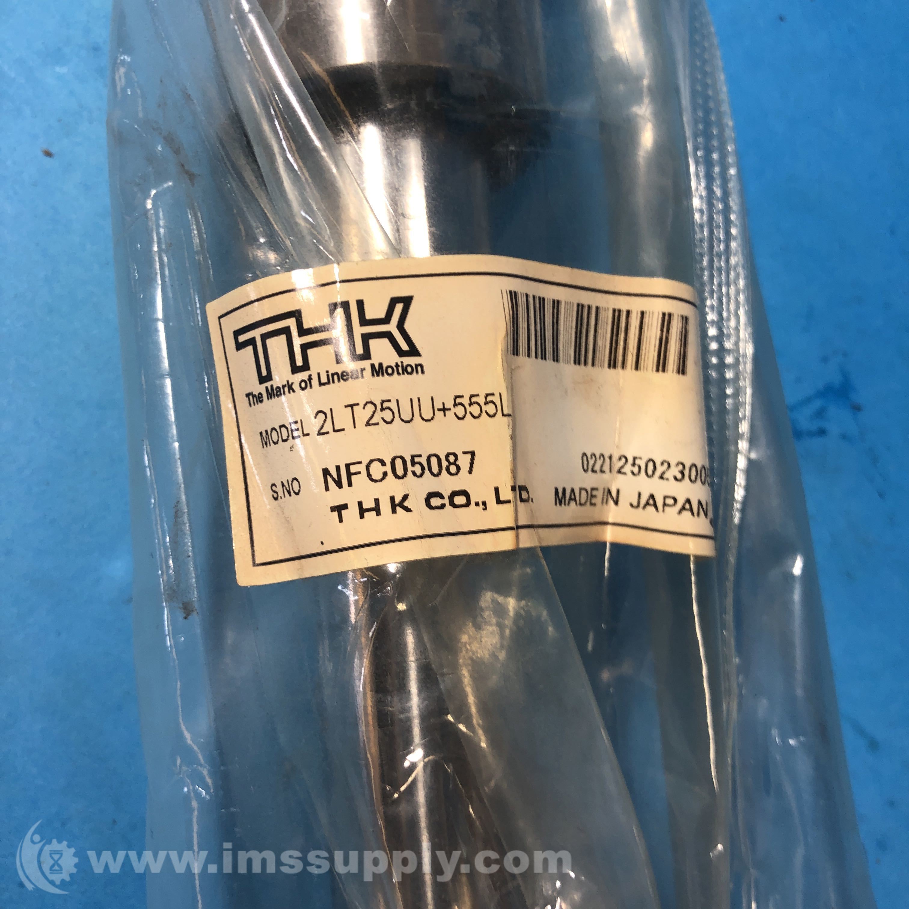 THK 2LT25UU+555L Linear Guide - IMS Supply