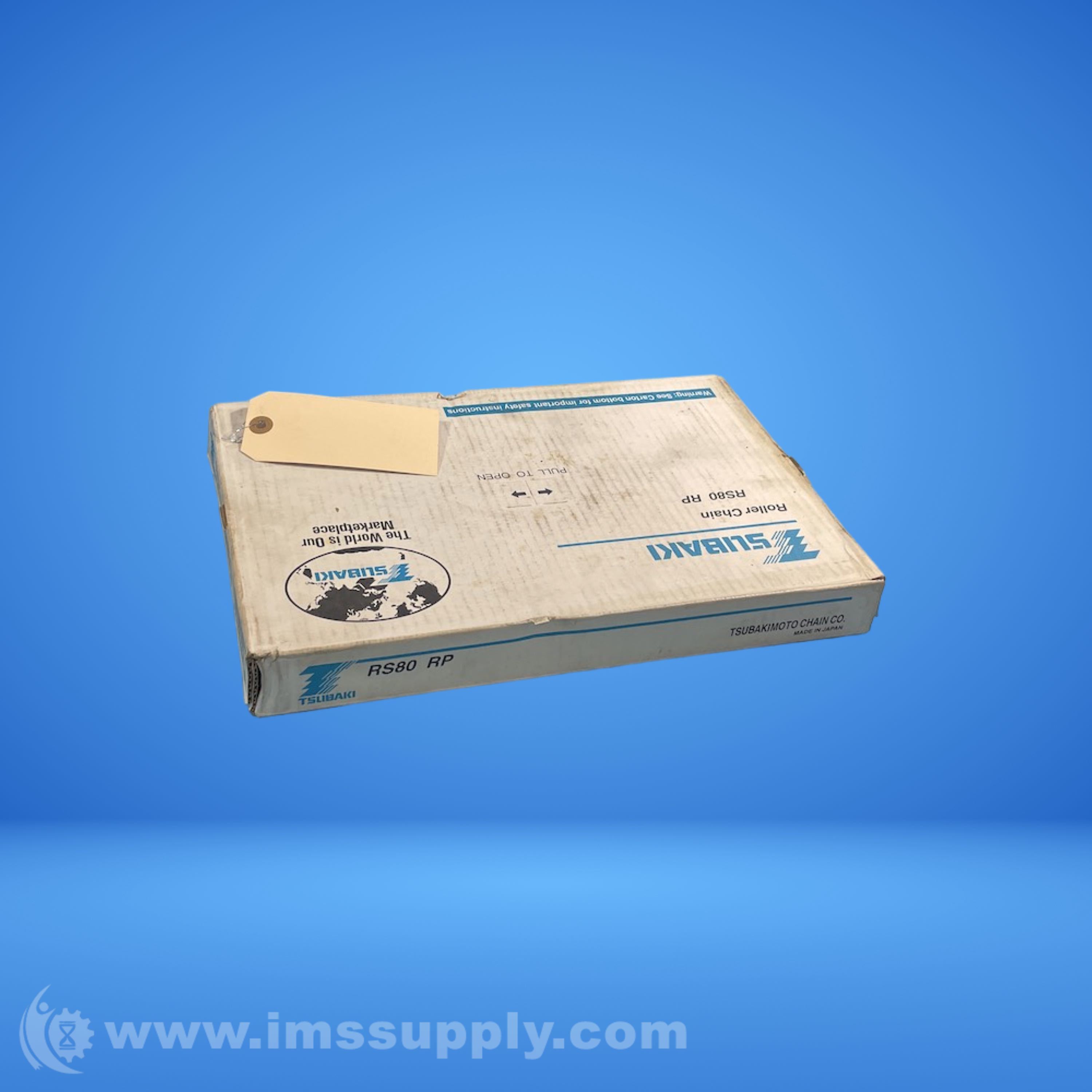 Tsubaki Chain Co. RS80 RP No. of Links 120 Roller Chain - IMS Supply
