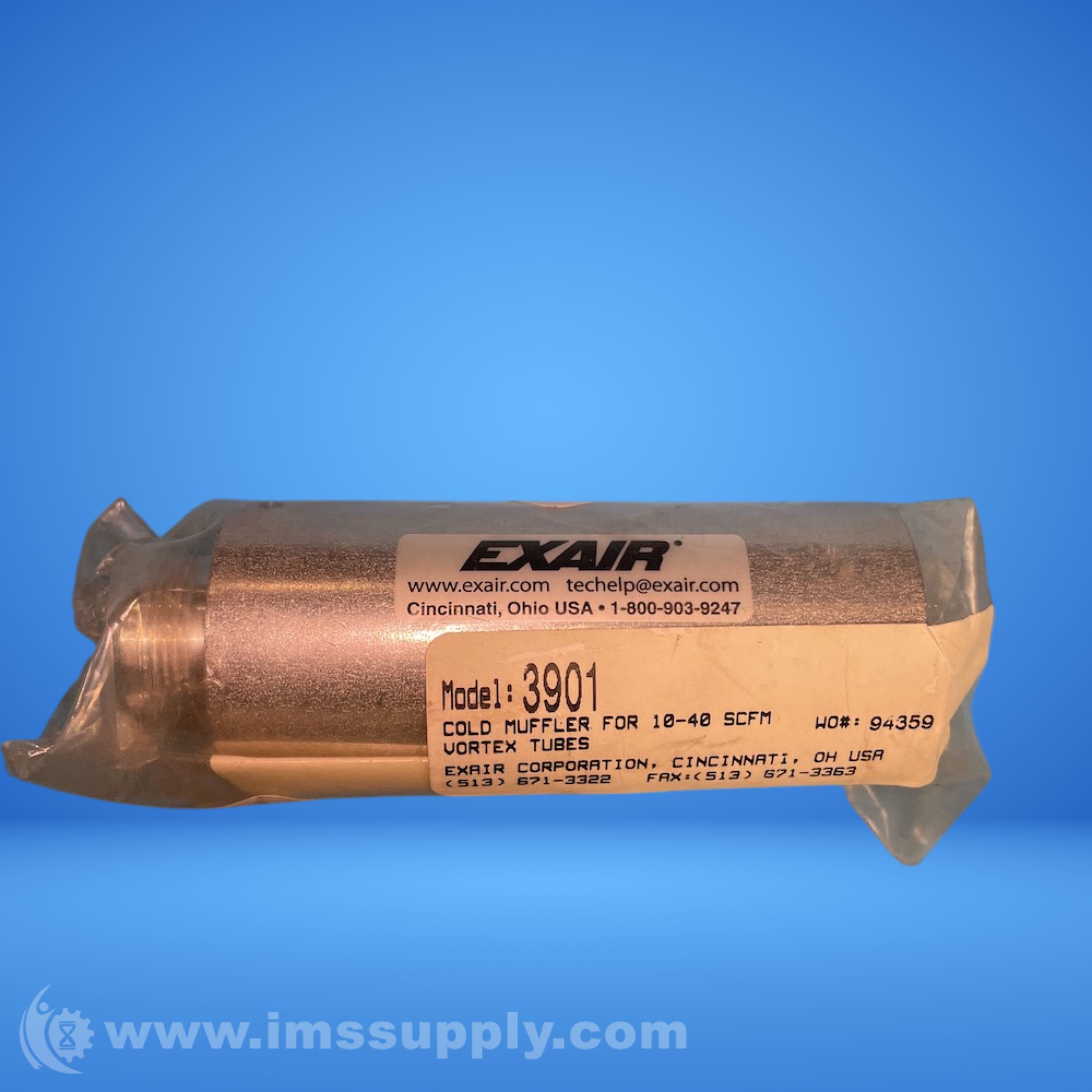 Exair 3901 Cold Muffler - IMS Supply