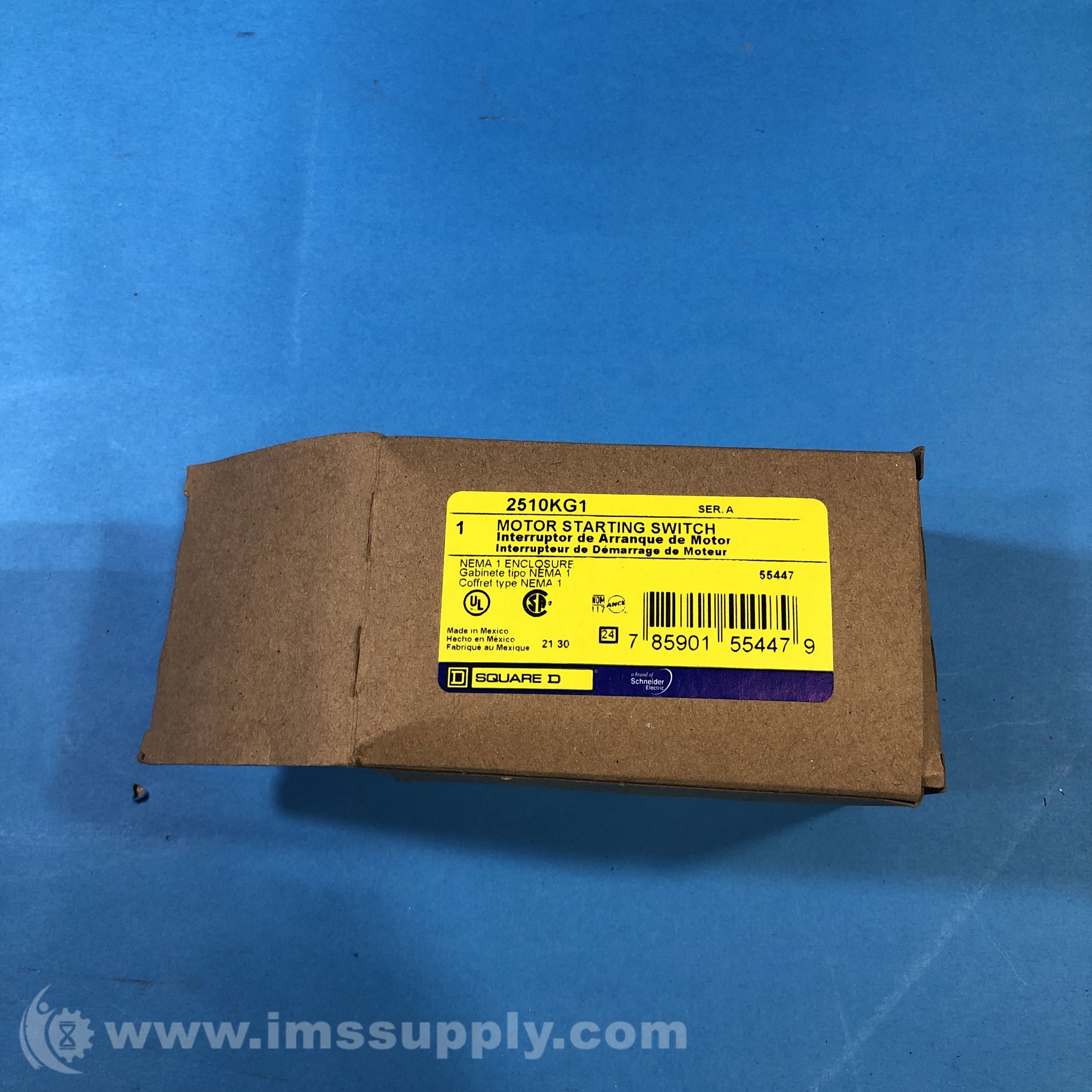 Square D 2510KG1 Manual Motor Switch - IMS Supply