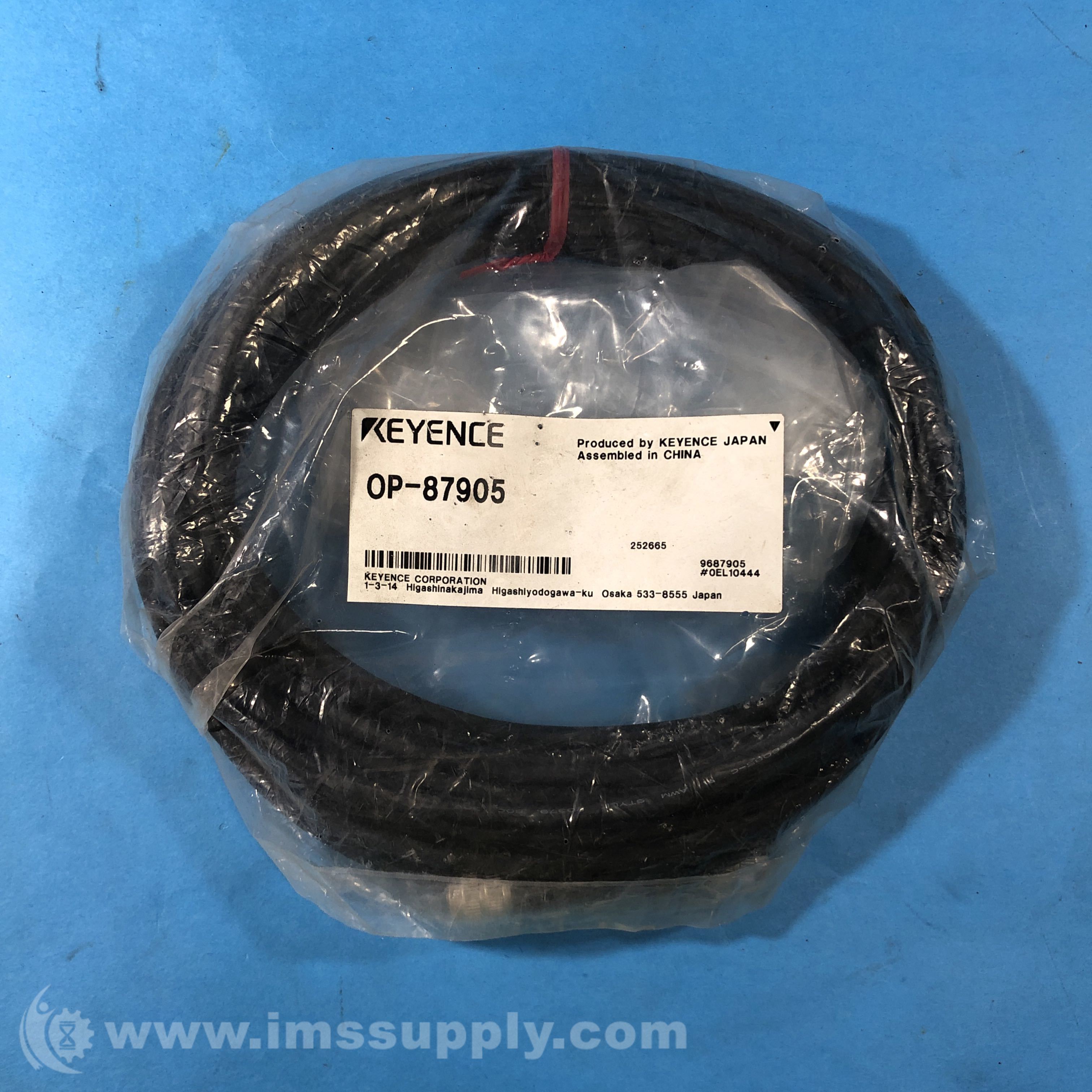 Keyence OP-87905 Sensor Head Cable 10 m - IMS Supply