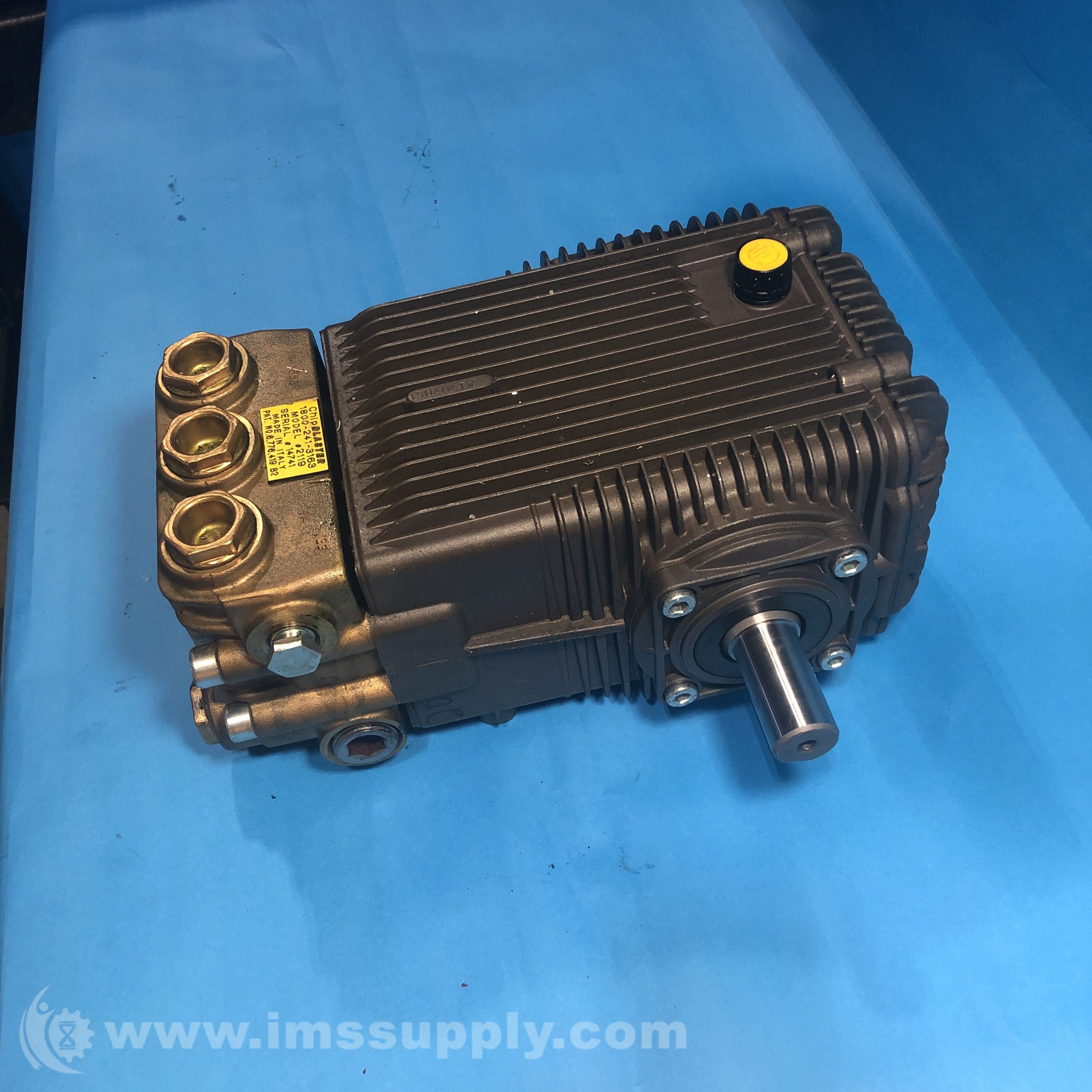 ChipBLASTER, Inc. 2119 High Pressure Pump - IMS Supply