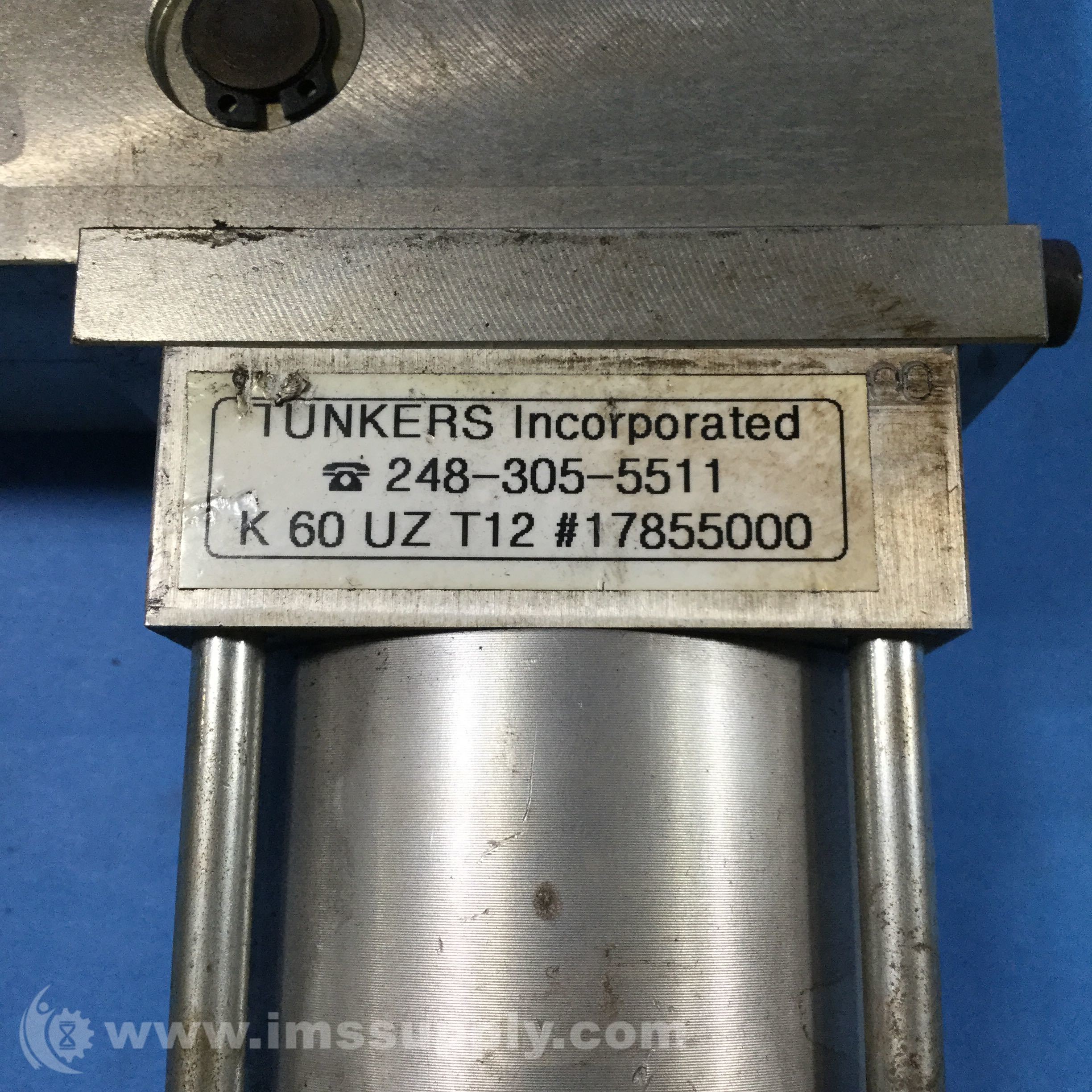 Tunkers K 60 UZ T12 Underbody Pin Clamp - IMS Supply