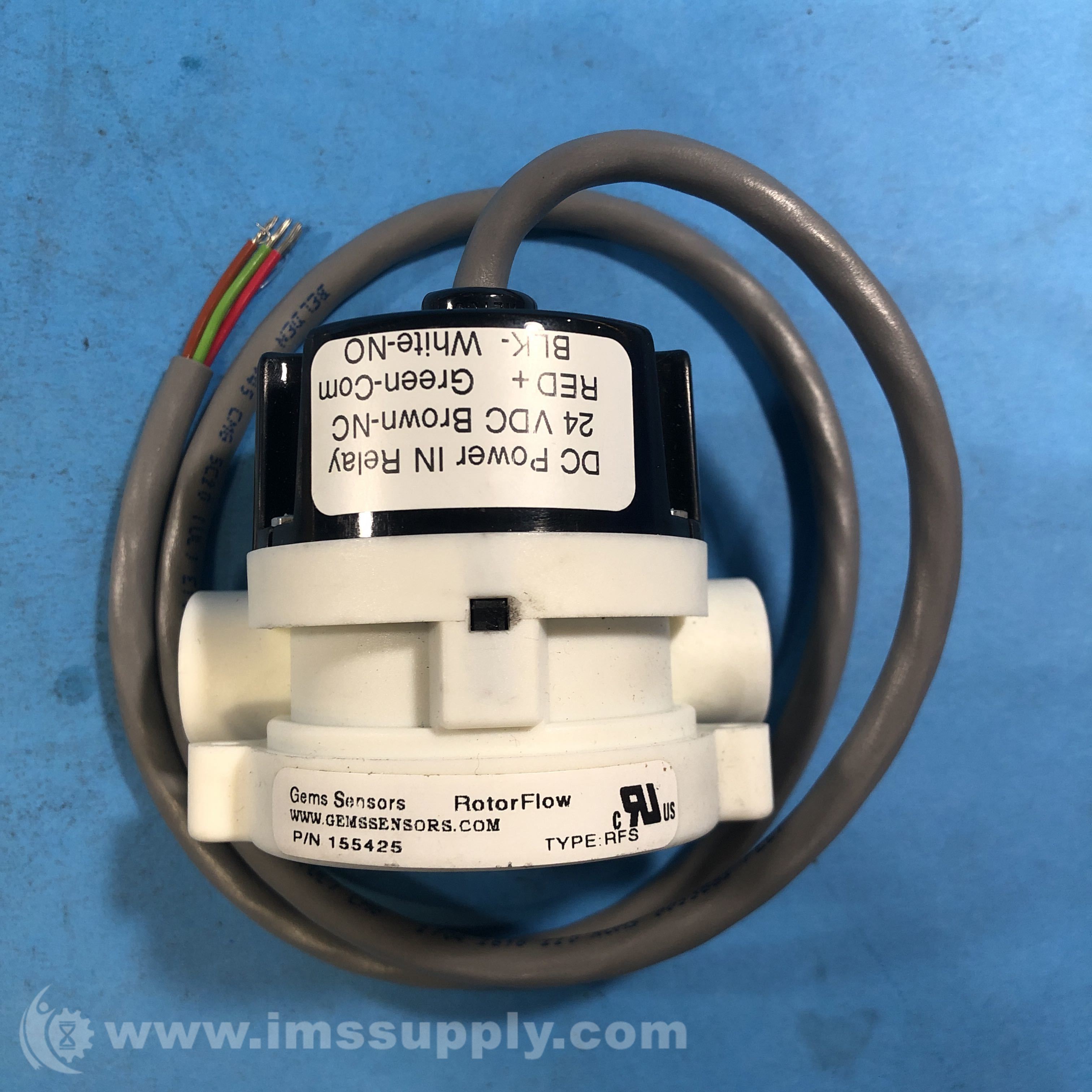 GEMS Sensors 155425 RFS Series - Flow Set Point Switching - IMS Supply