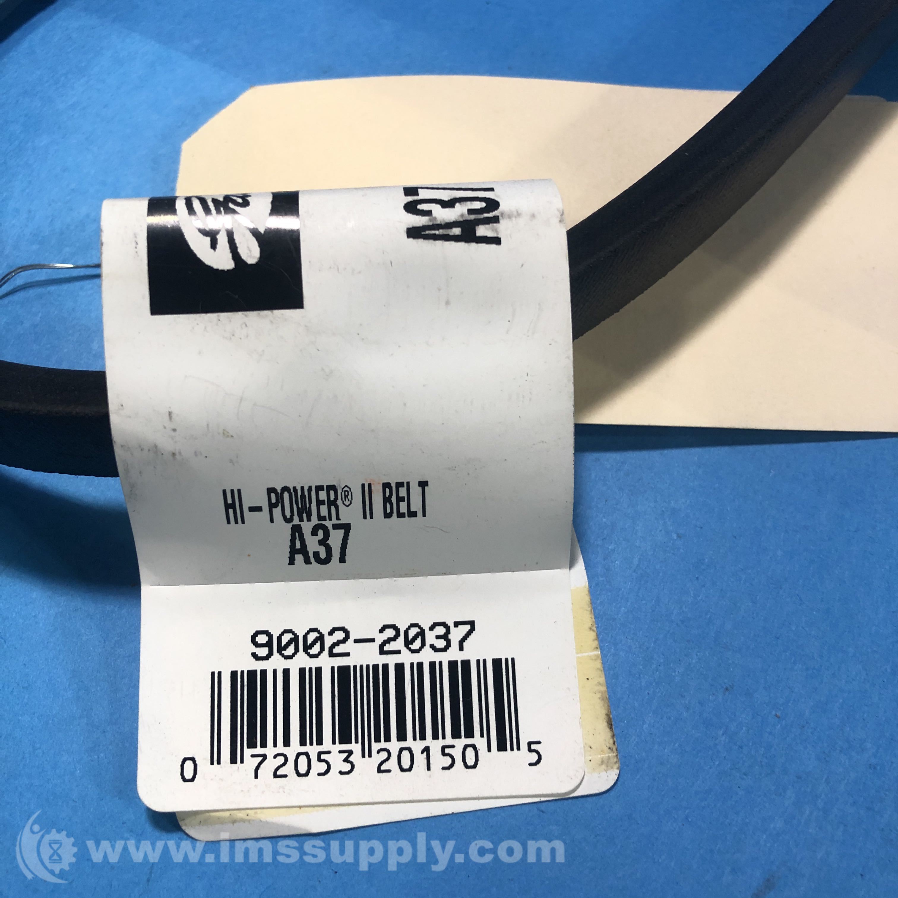 Gates A37 V-Belt - A Section, 1 Band, 39.00 in Outside Length - IMS Supply