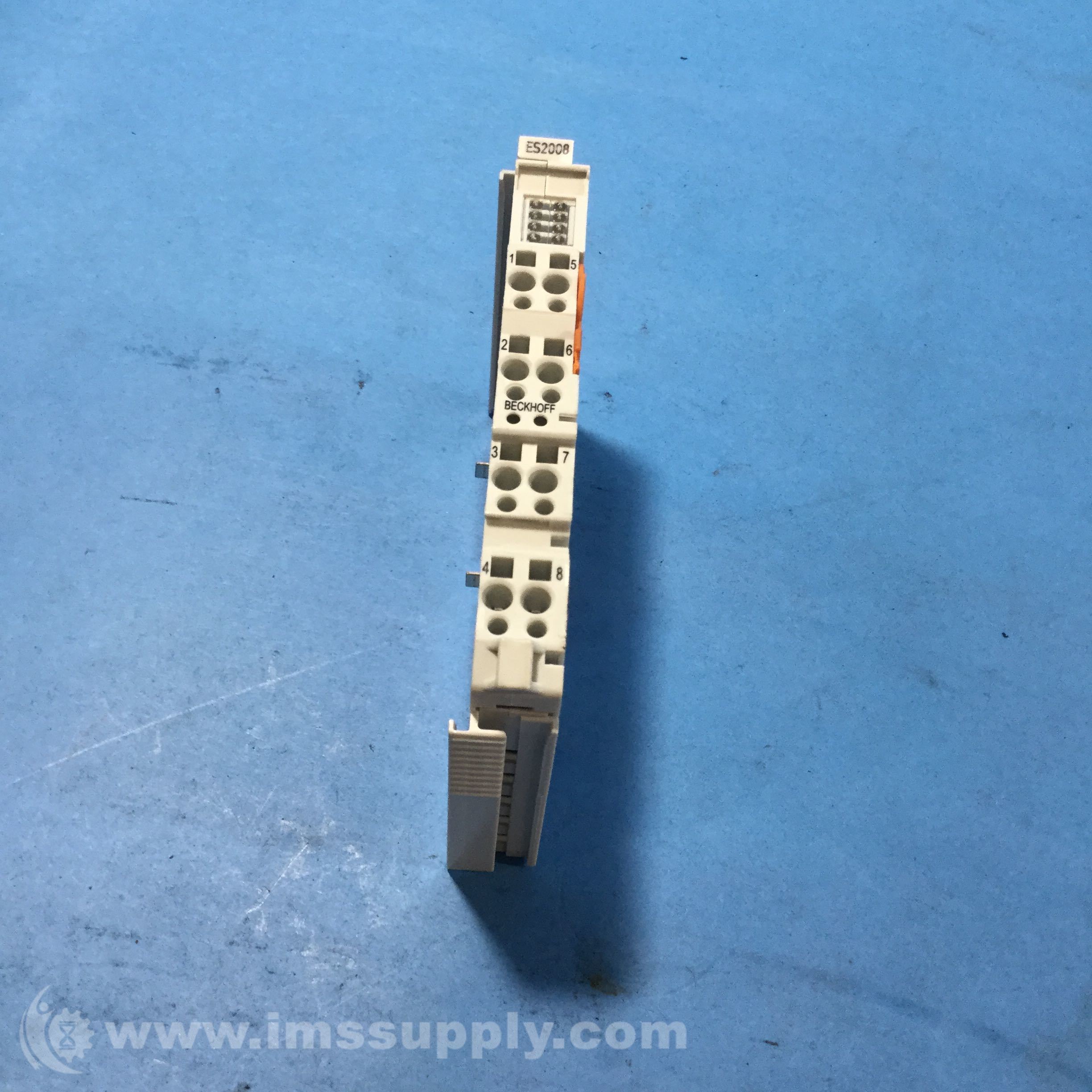 Beckhoff ES2008 8-Channel Digital Output Terminal, 24 VDC - IMS Supply